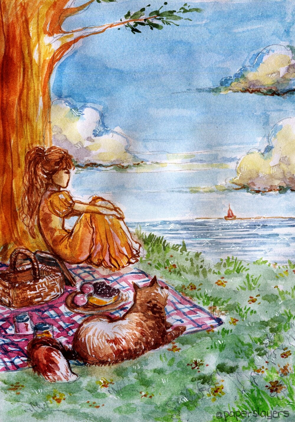 ArtStation - Whiling the day away