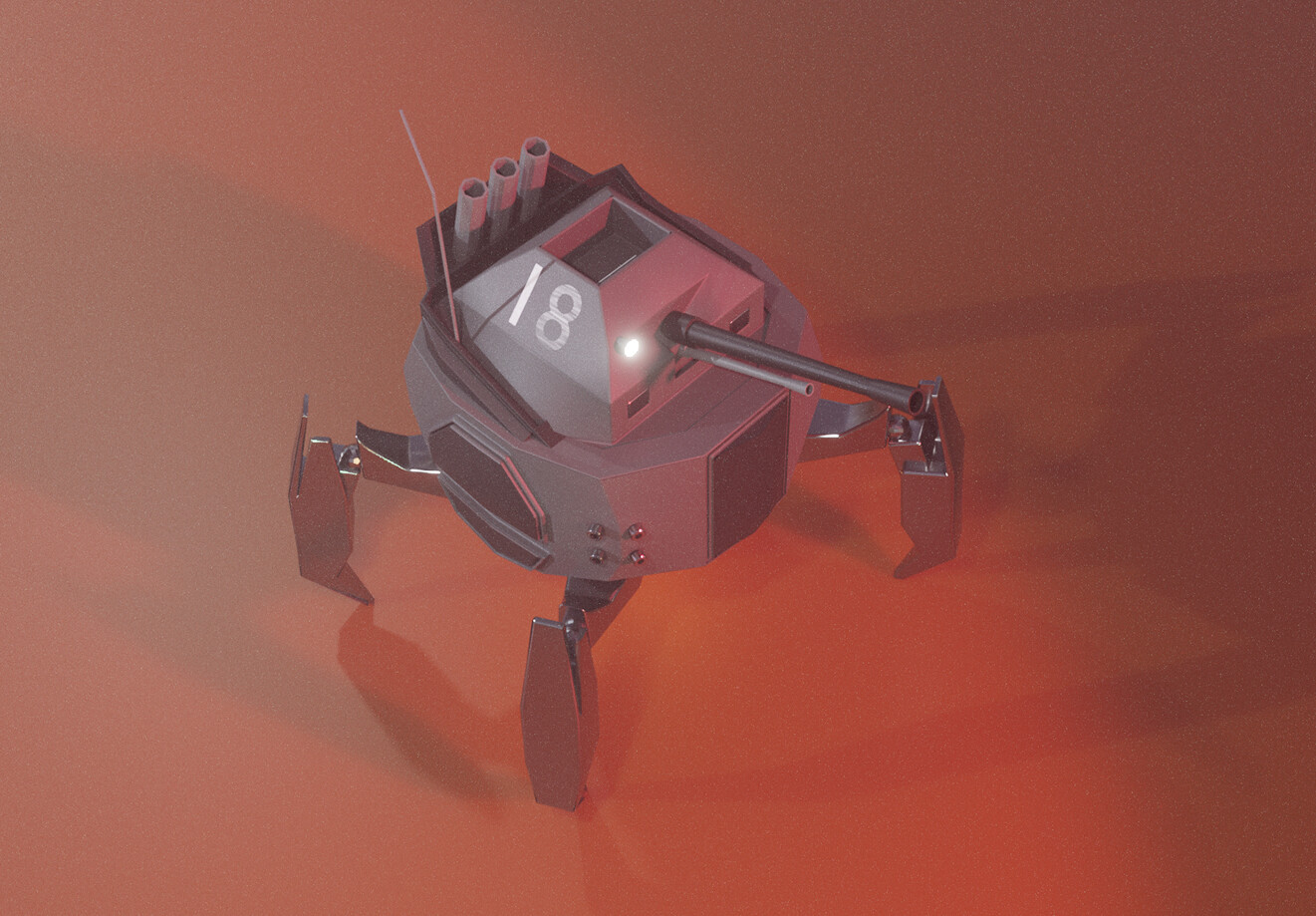 ArtStation - Spider Tank