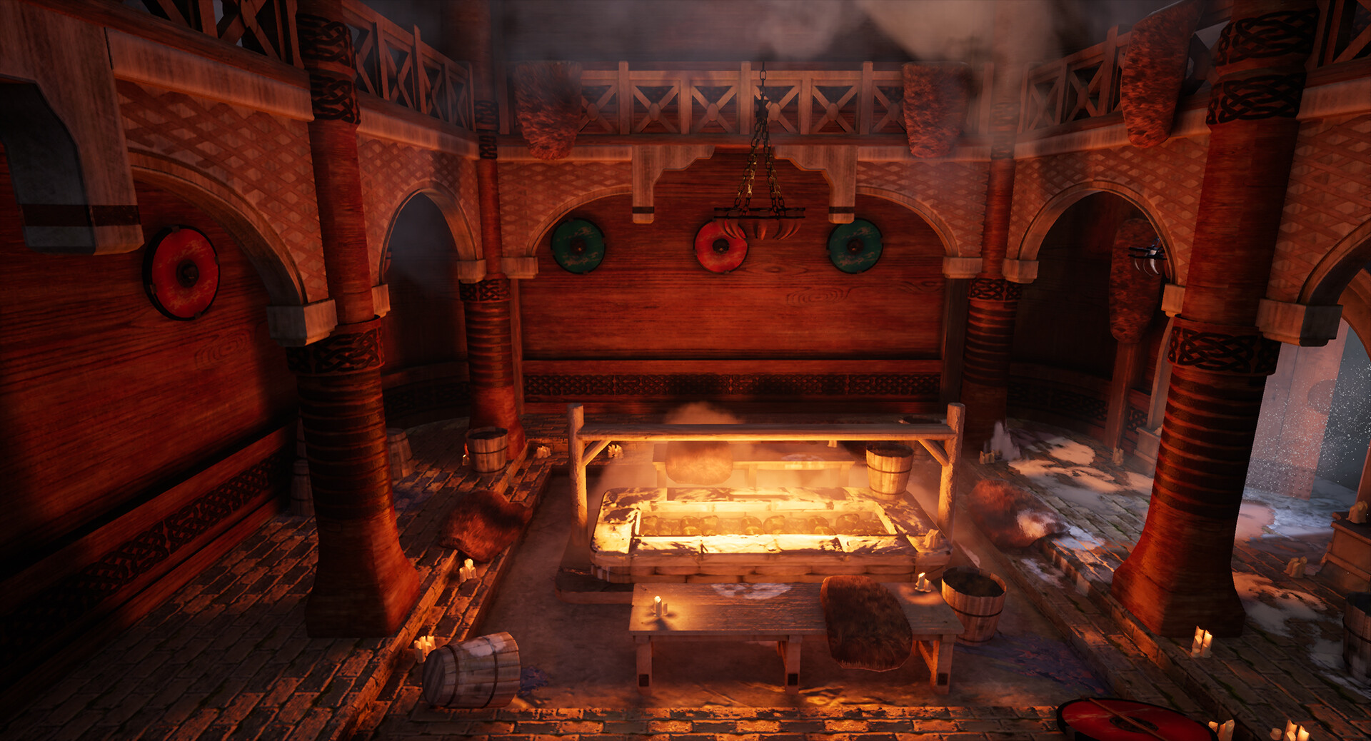 ArtStation - Viking Sauna