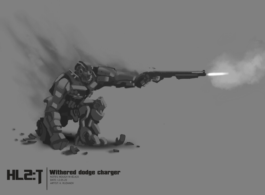 ArtStation - Dodge charger