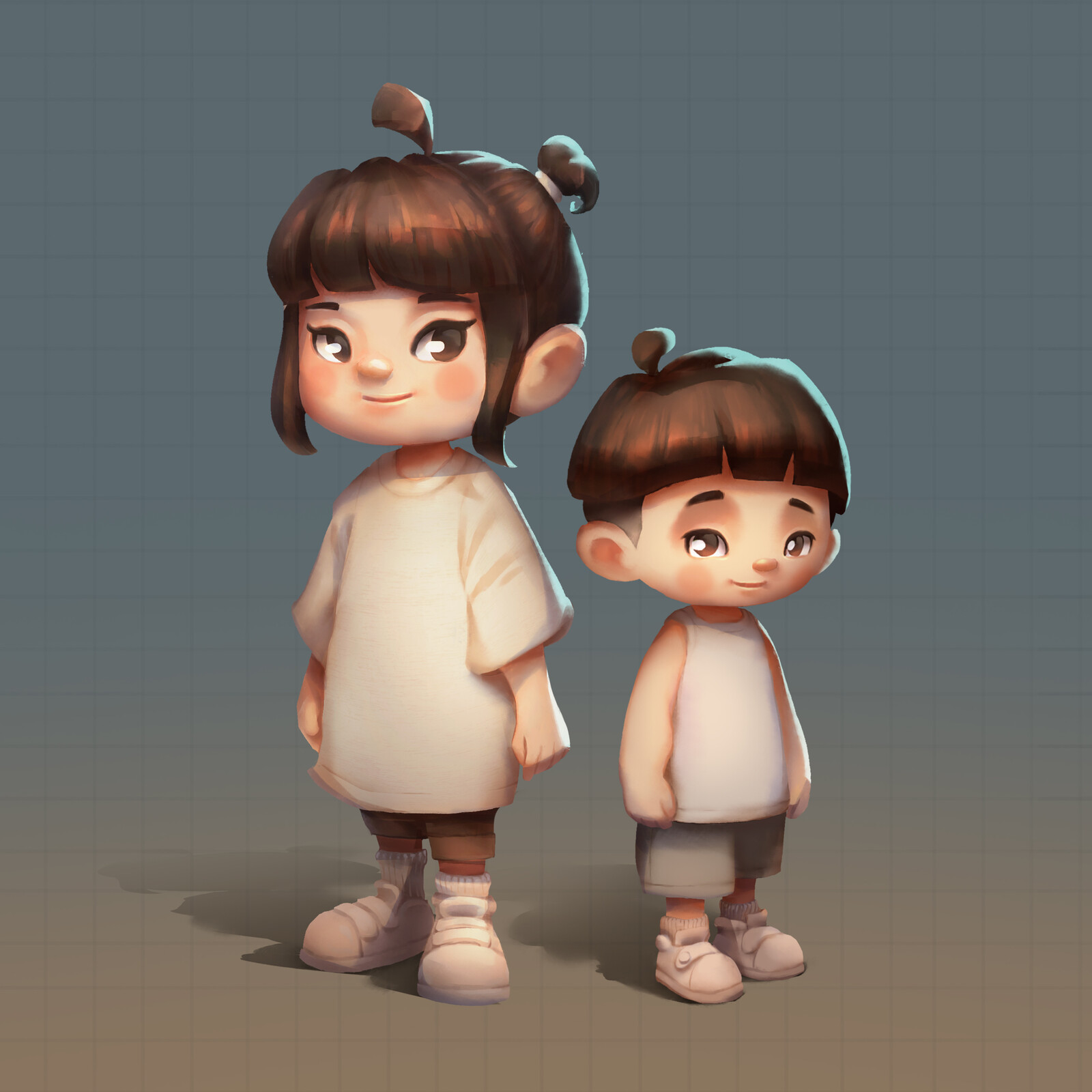 Emily Ooi - Art was here Character Design