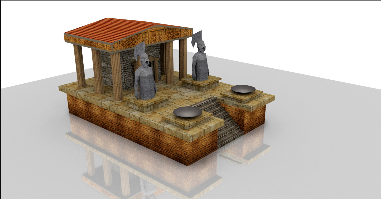 ArtStation - Ancient Greek temple.