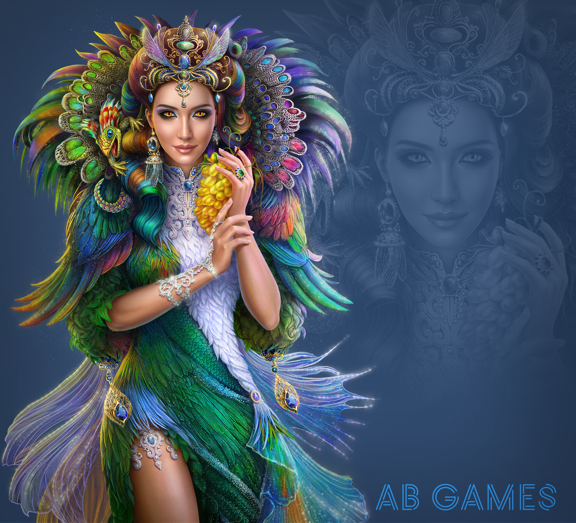 ArtStation - Lady Peacock