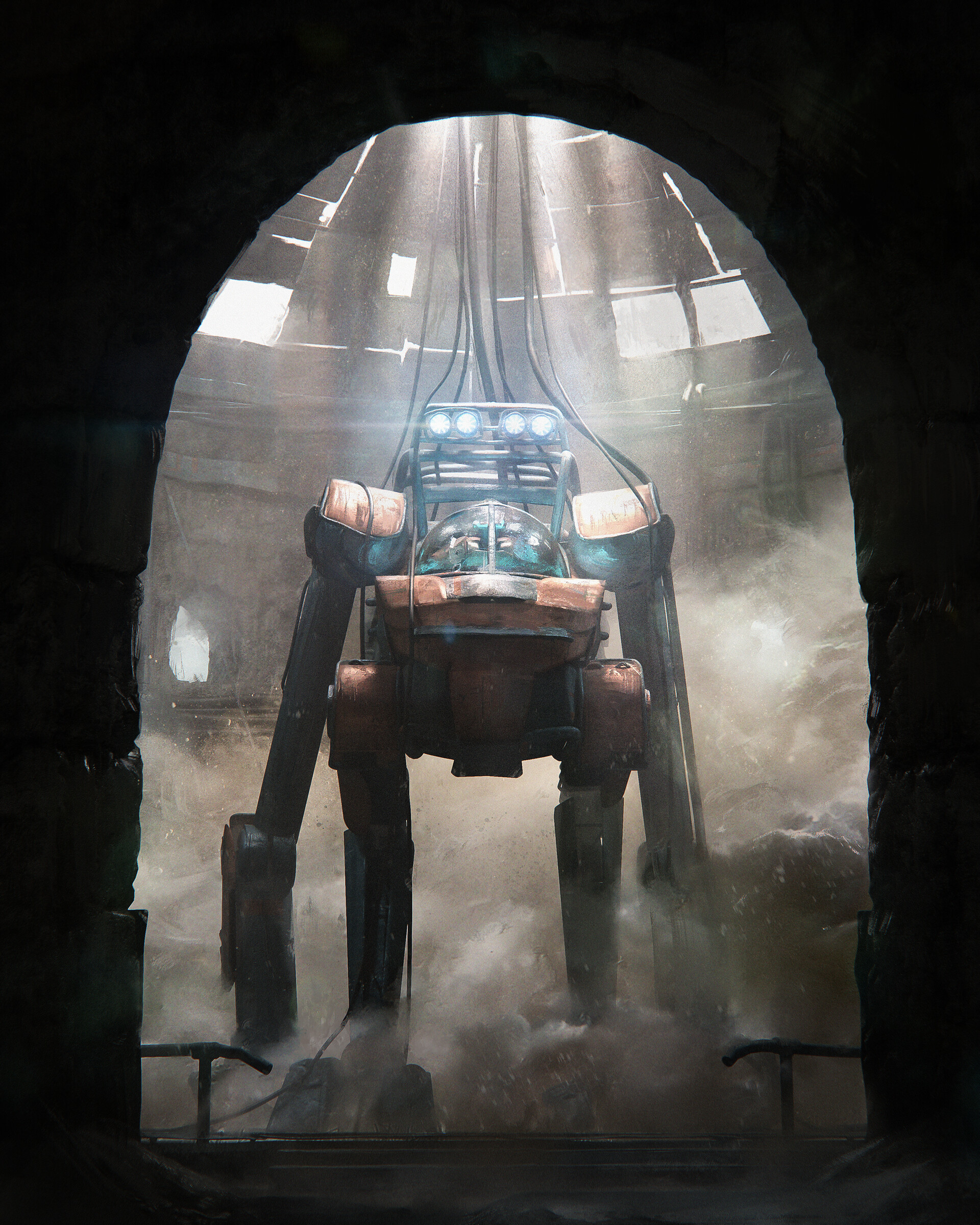 ArtStation - Speed VR Sketch - Mechanoid 002