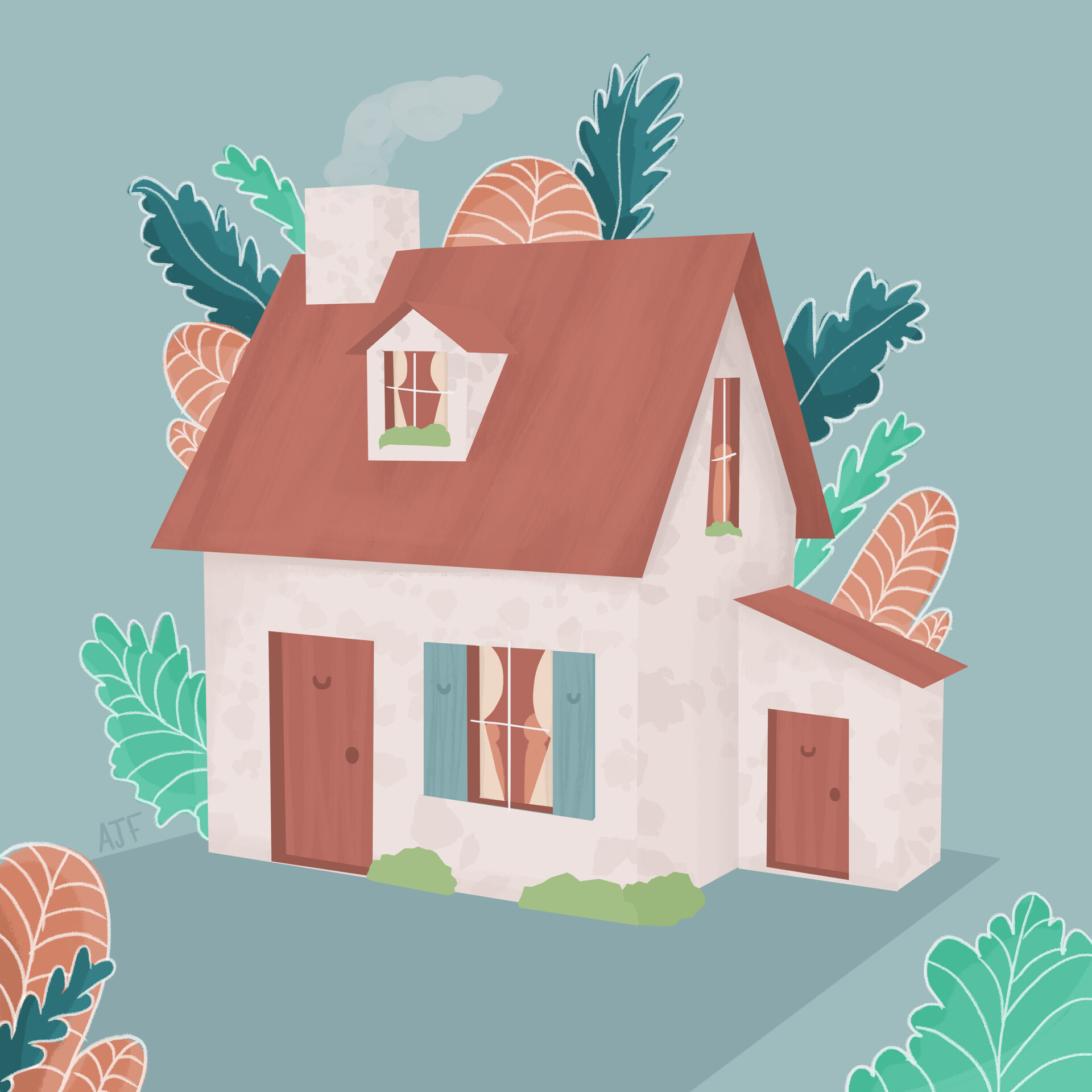 ArtStation - Sweet Cottage