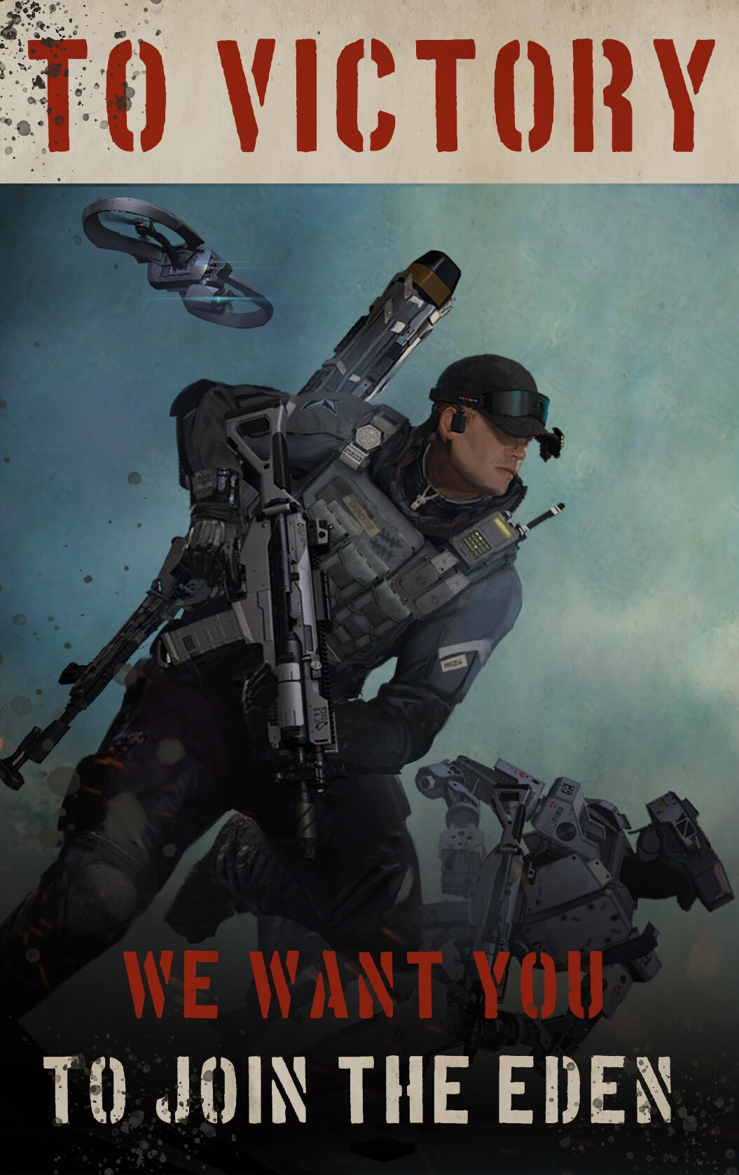 ArtStation - in game poster