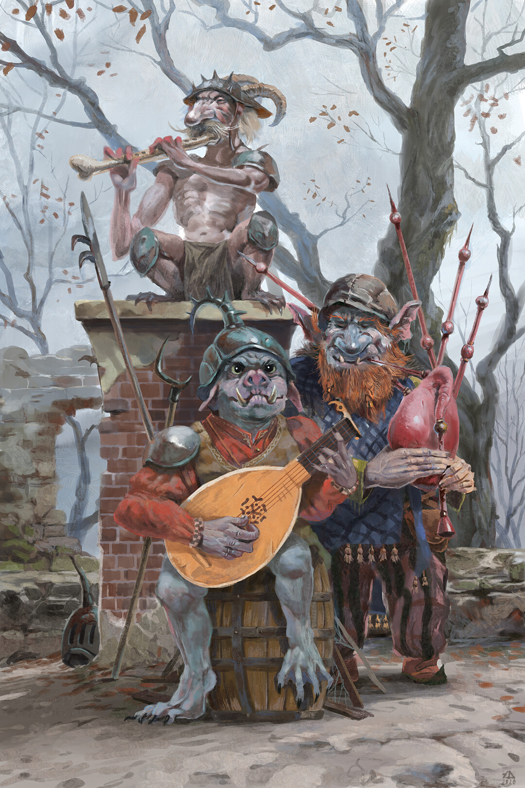 ArtStation - Heavy medieval metal band
