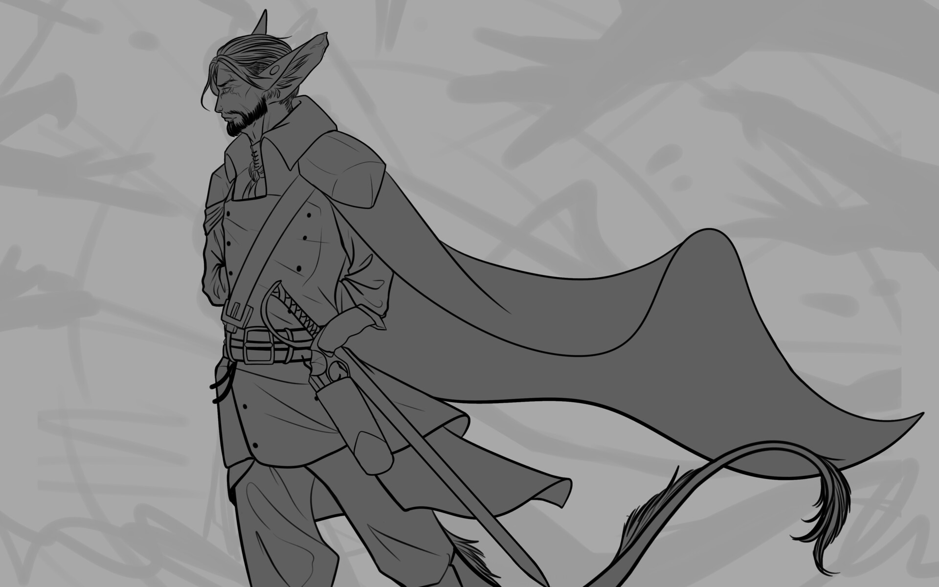 ArtStation - GENERAL CZAR SKETCH