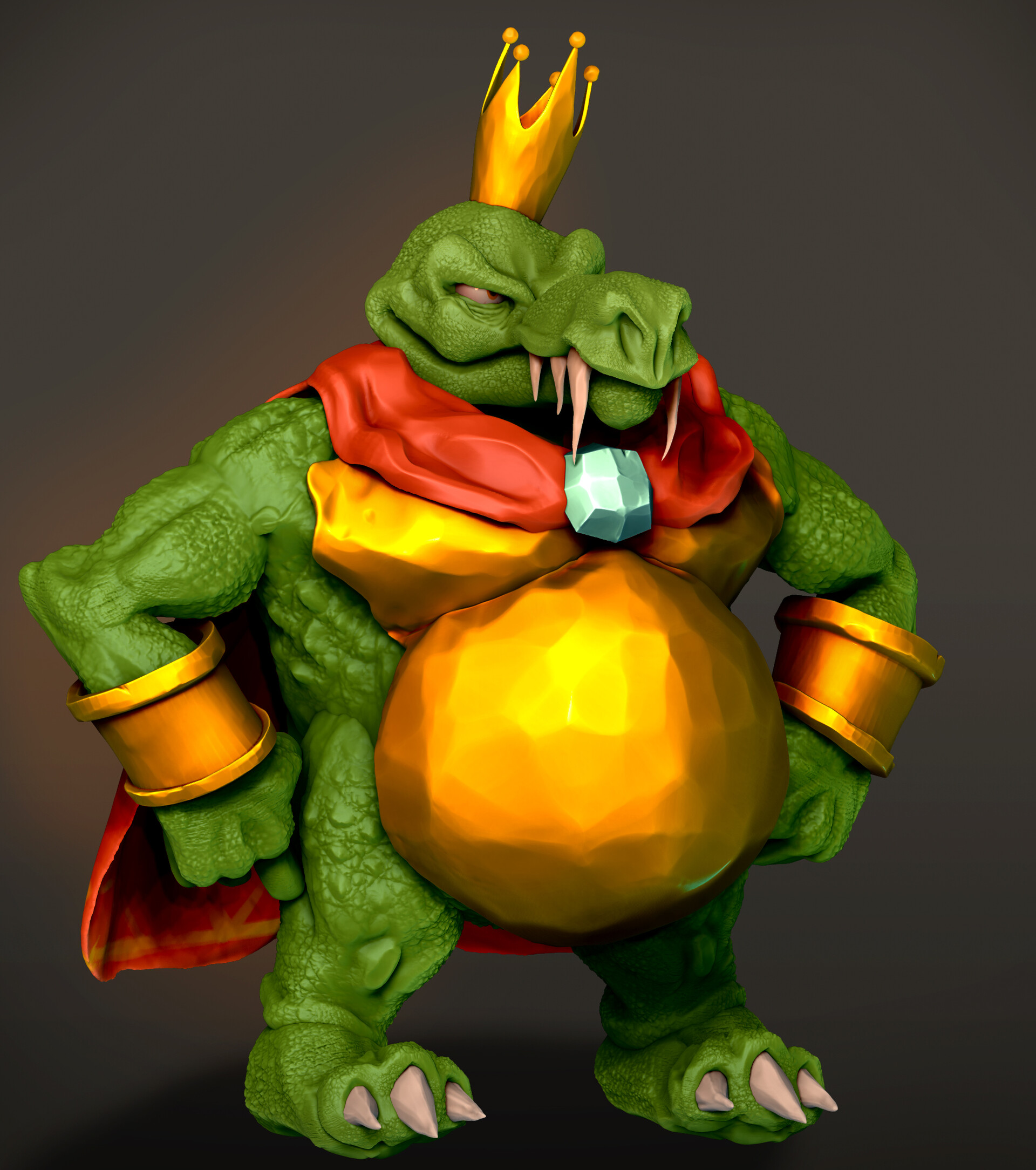 ArtStation - The Great King K Rool