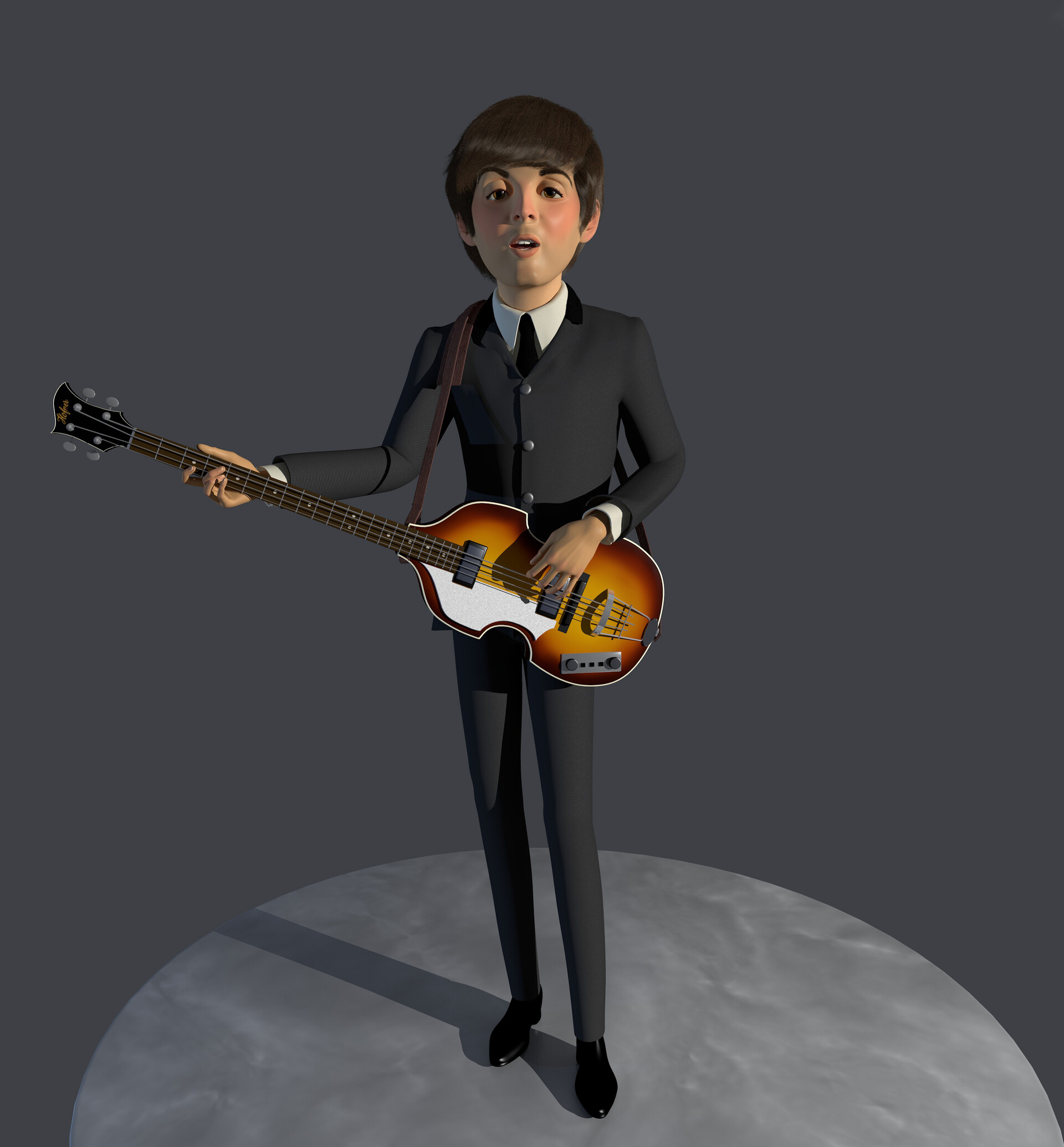 beatles animation 3d