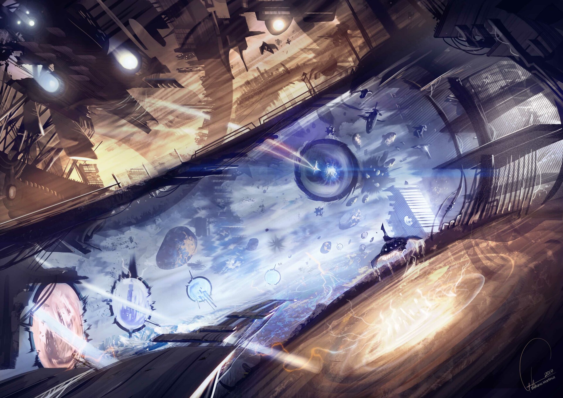 ArtStation - Fractal - illustration - Multiverse Ballad