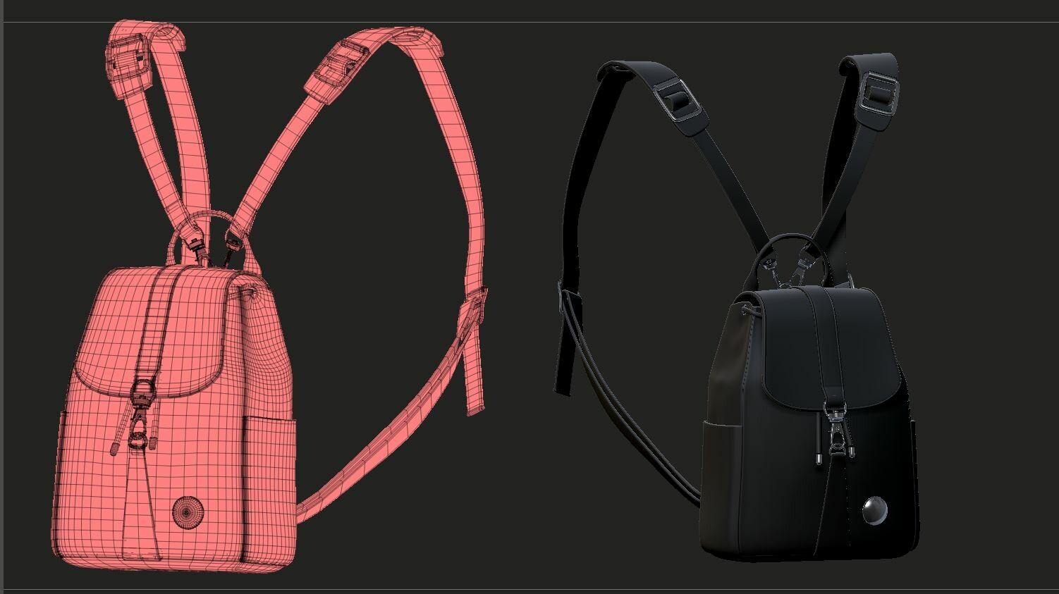 ArtStation - bag Modeling