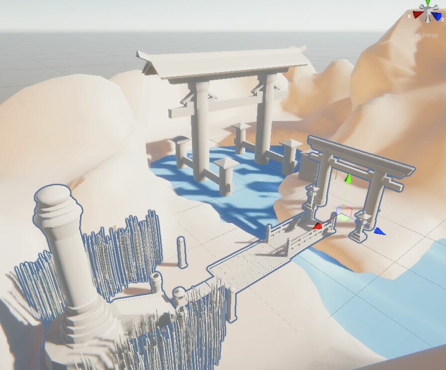 ArtStation - Japanese Environment Project - Unity Testing and Progress