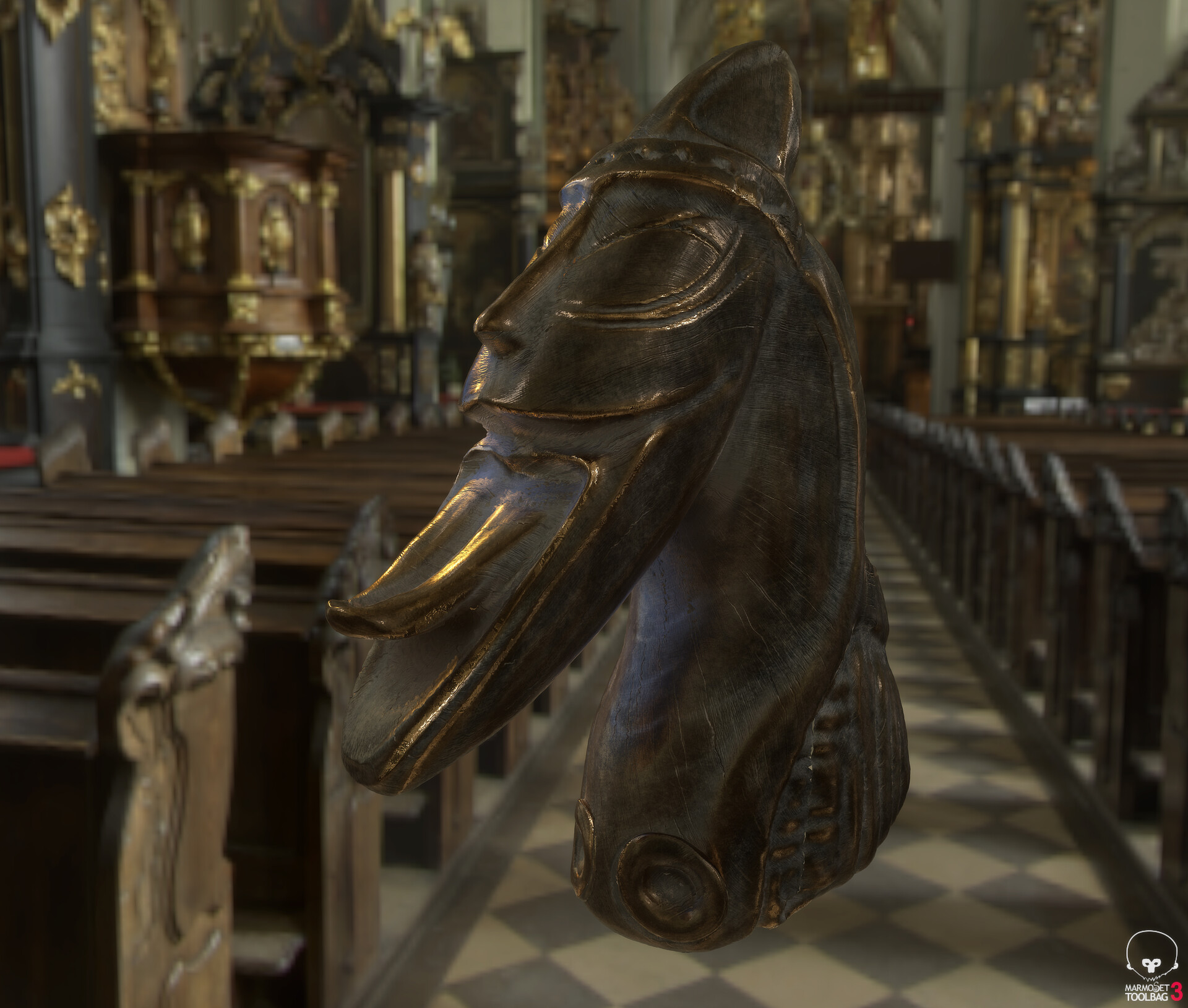 ArtStation - The statue of Floki in the Vikings series