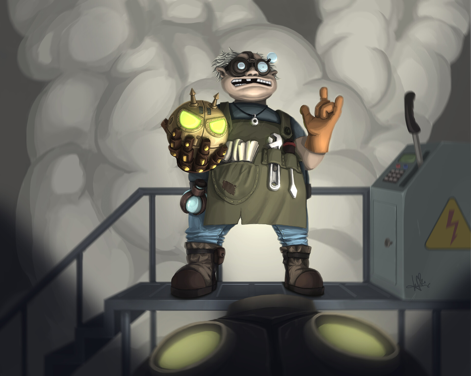 ArtStation - Crazy Inventor