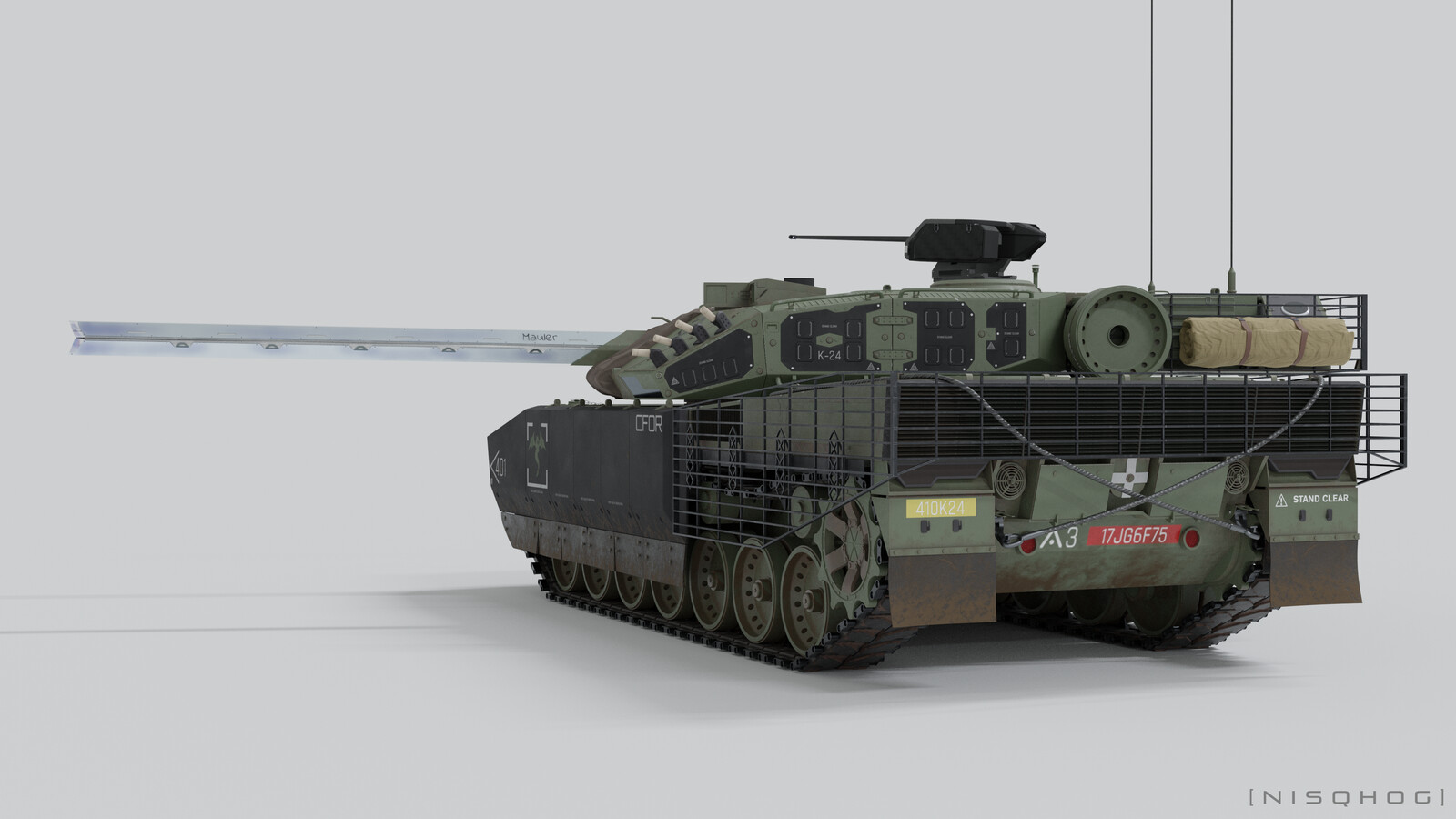 Nisqhog - Colonial Railgun Tank