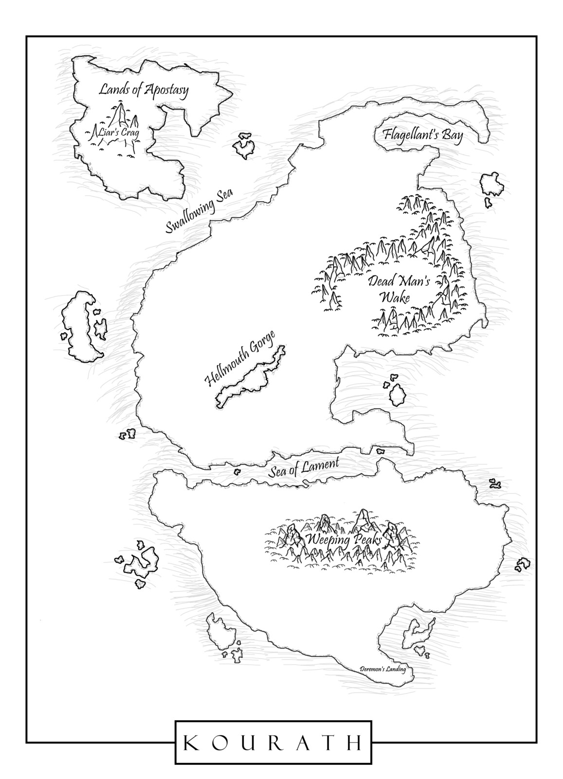 David Driver-Gomm - DnD Map - Kourath