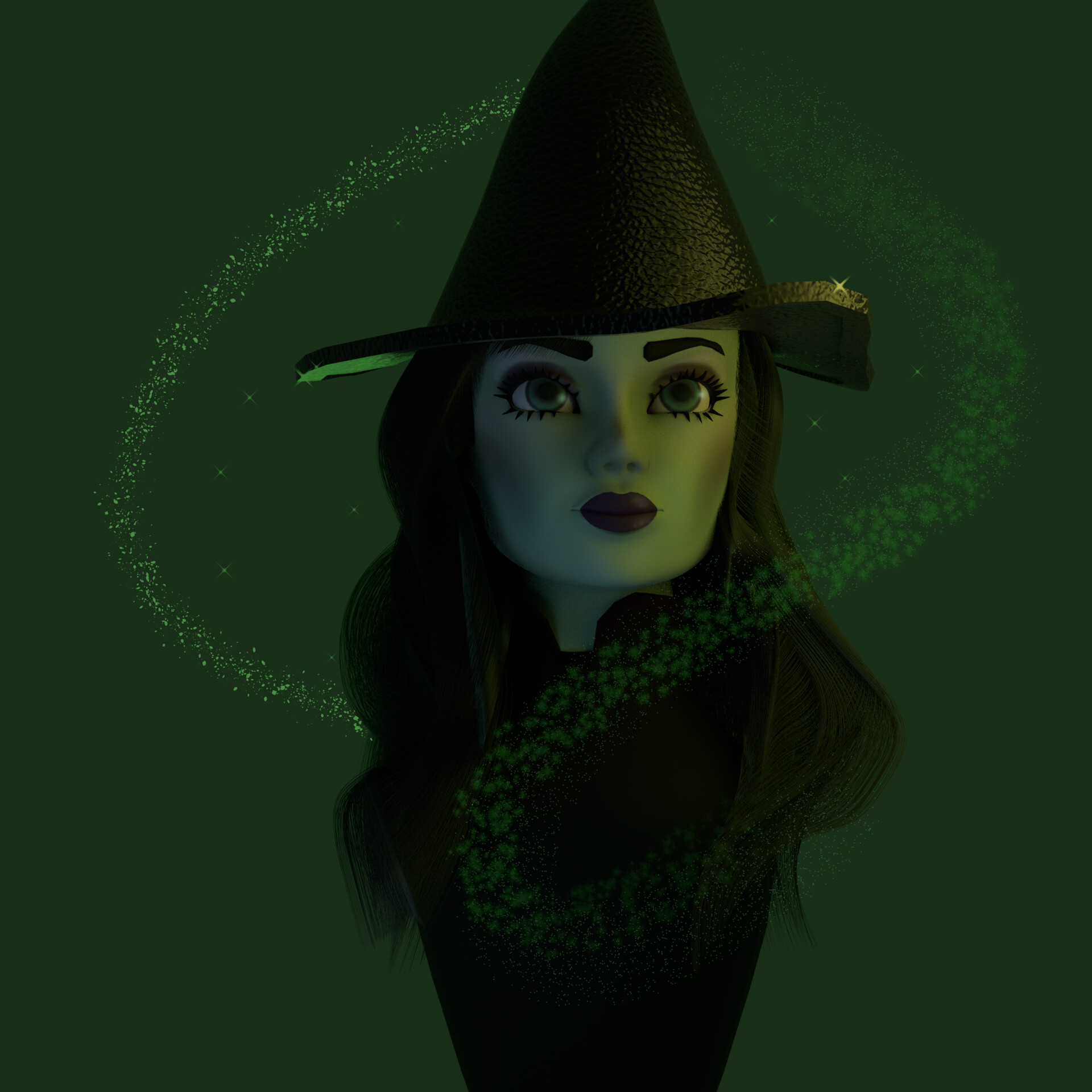 ArtStation - Elphaba - Wicked