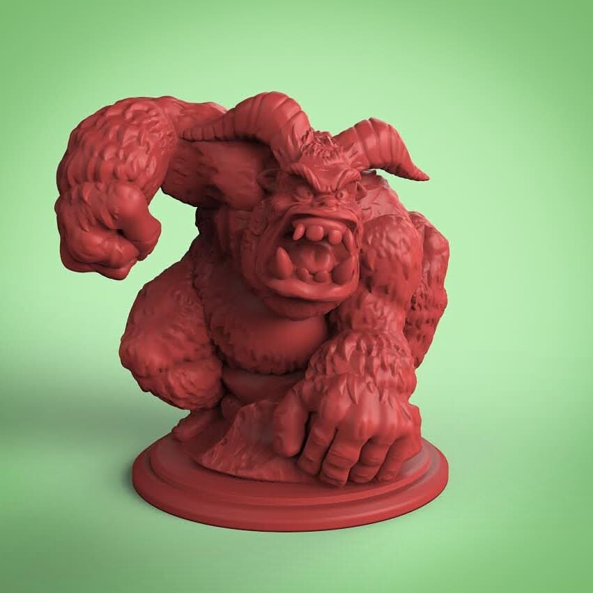 ArtStation - Yeti Miniature