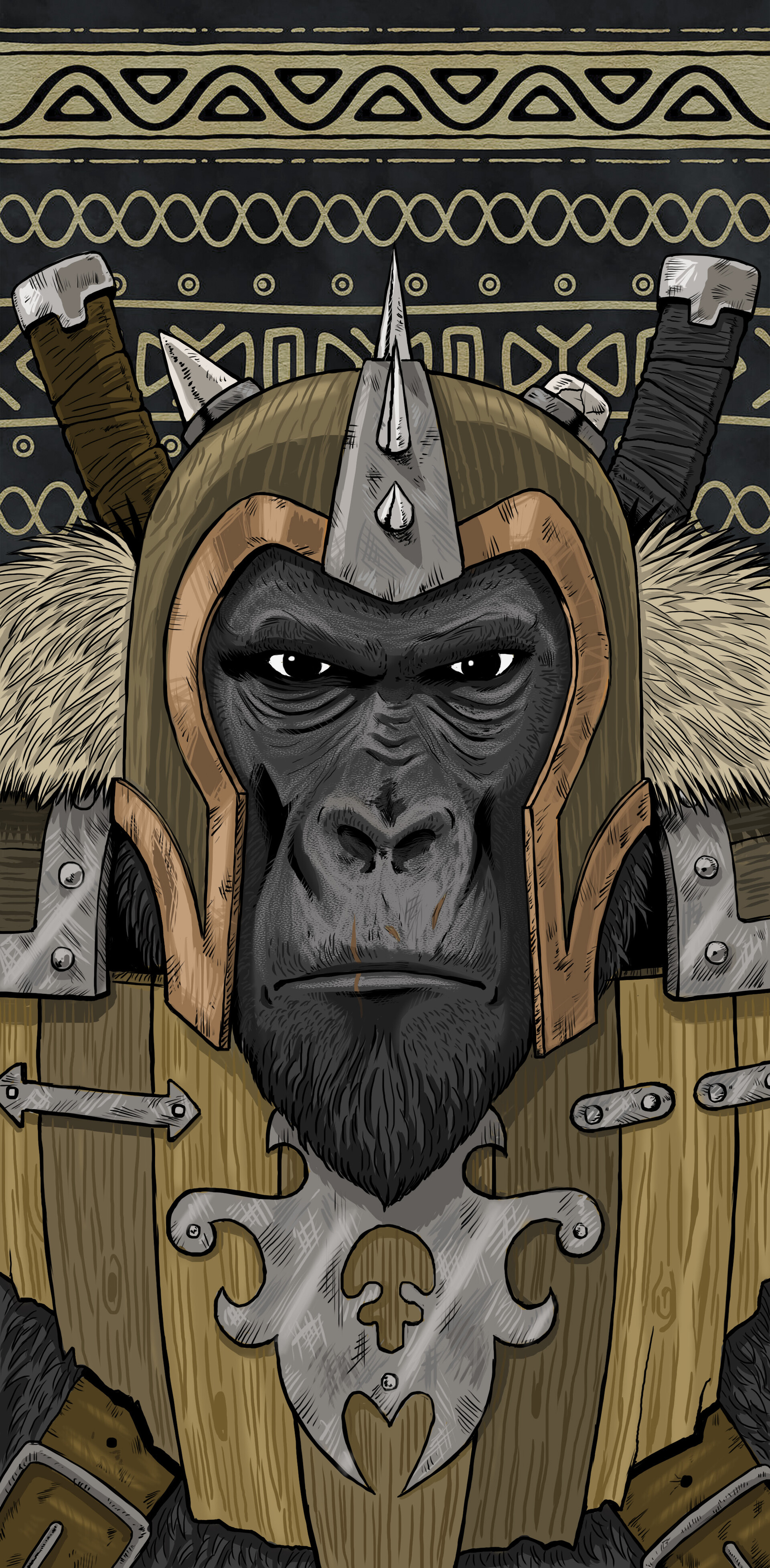 ArtStation - Gorilla Warrior