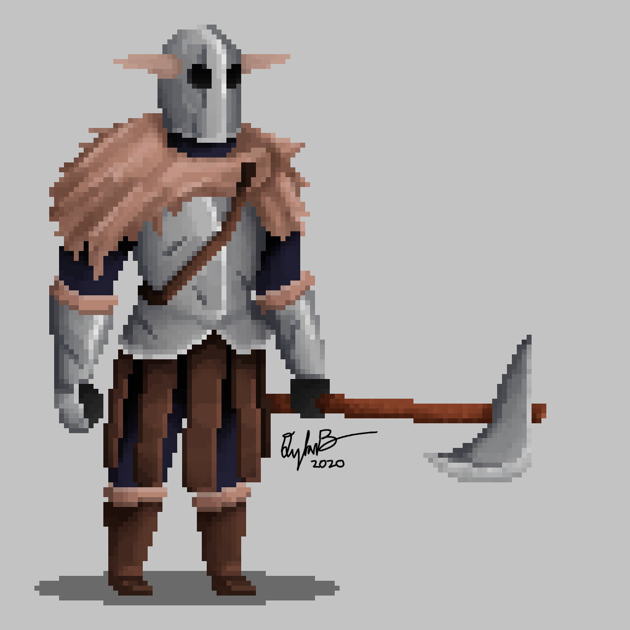 ArtStation - Pixel Art - Brute
