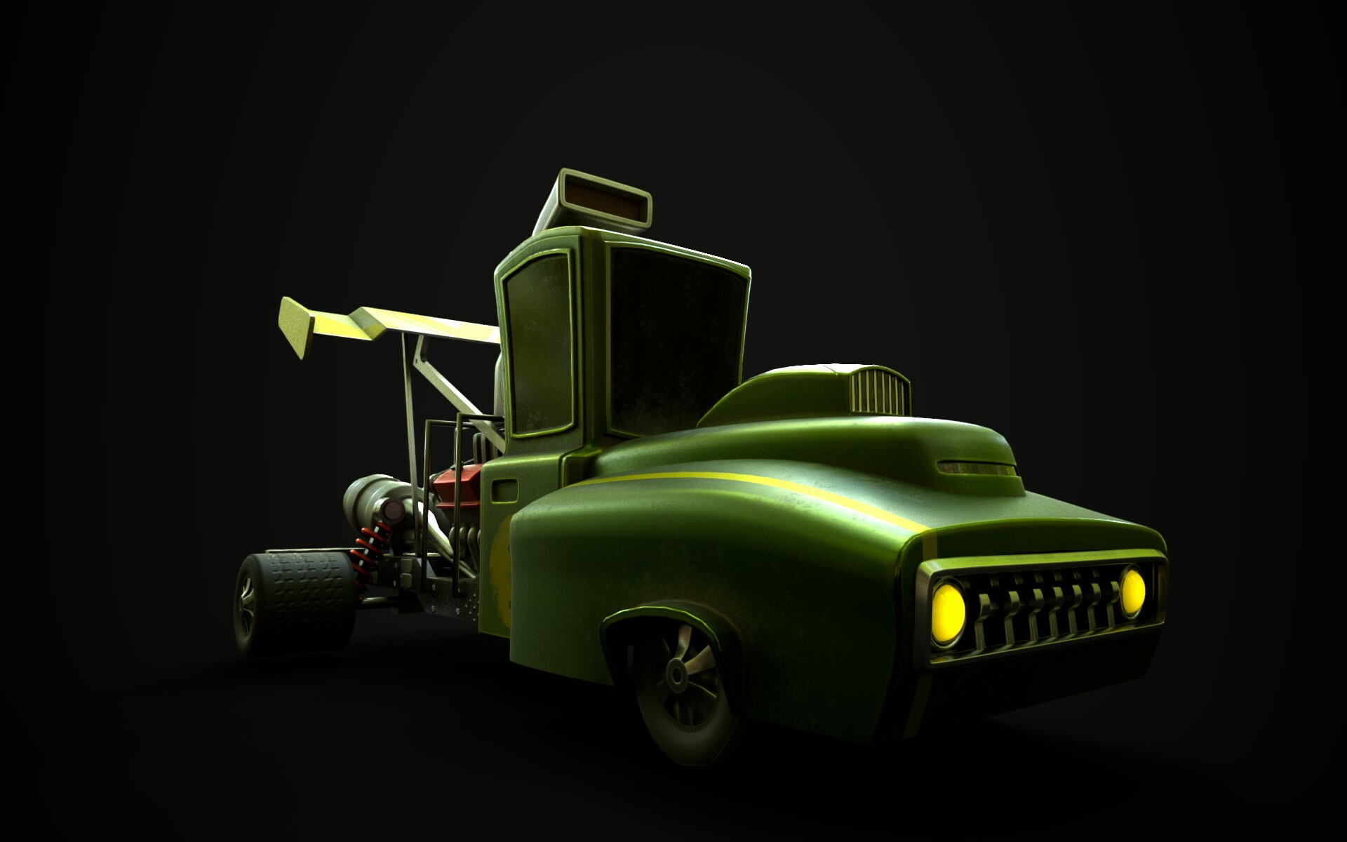ArtStation - stylized car