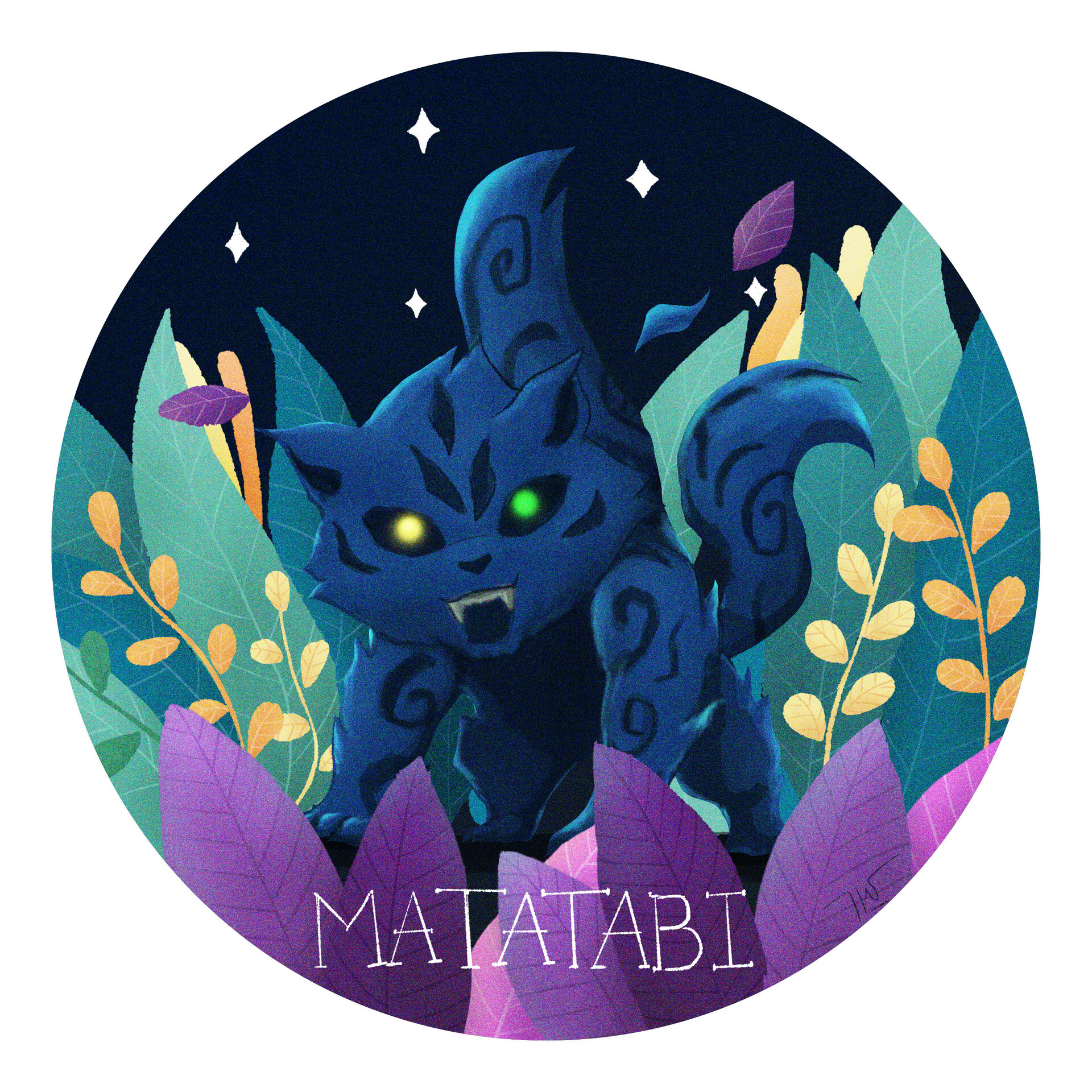 Tam Pham - Naruto 9 Bijuus Fanart