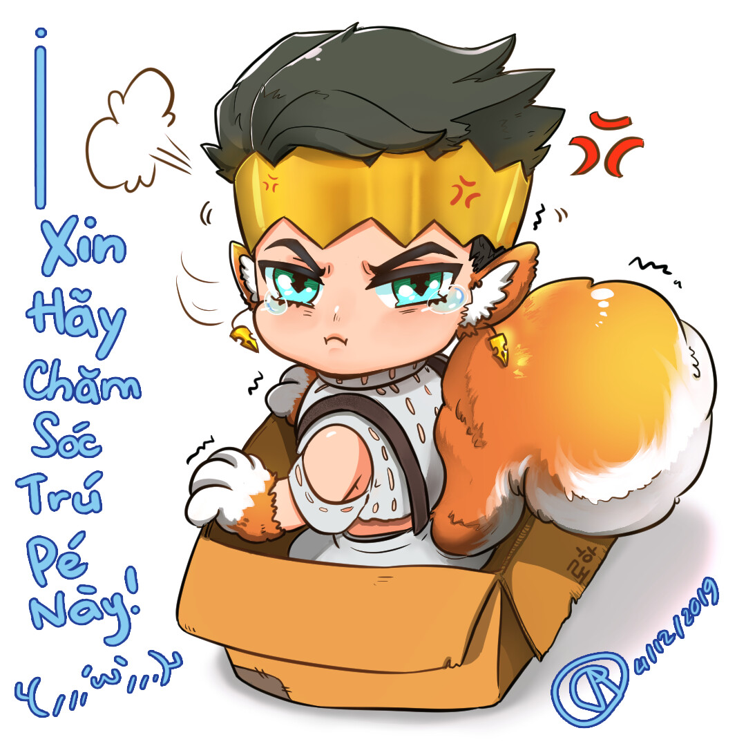 ArtStation - request chibi