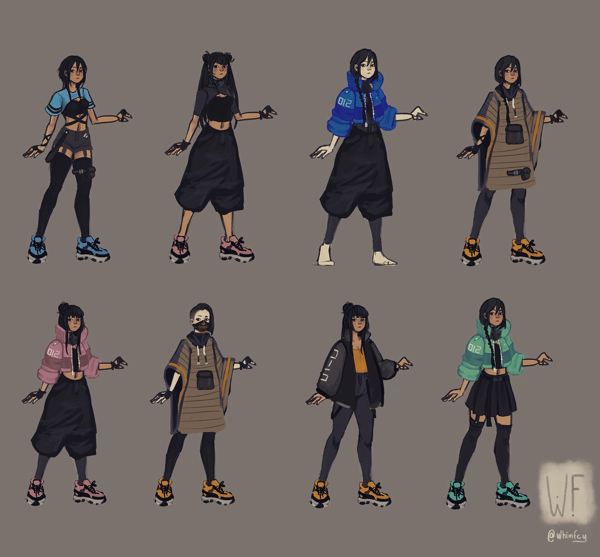 ArtStation - Noah - clothes designs