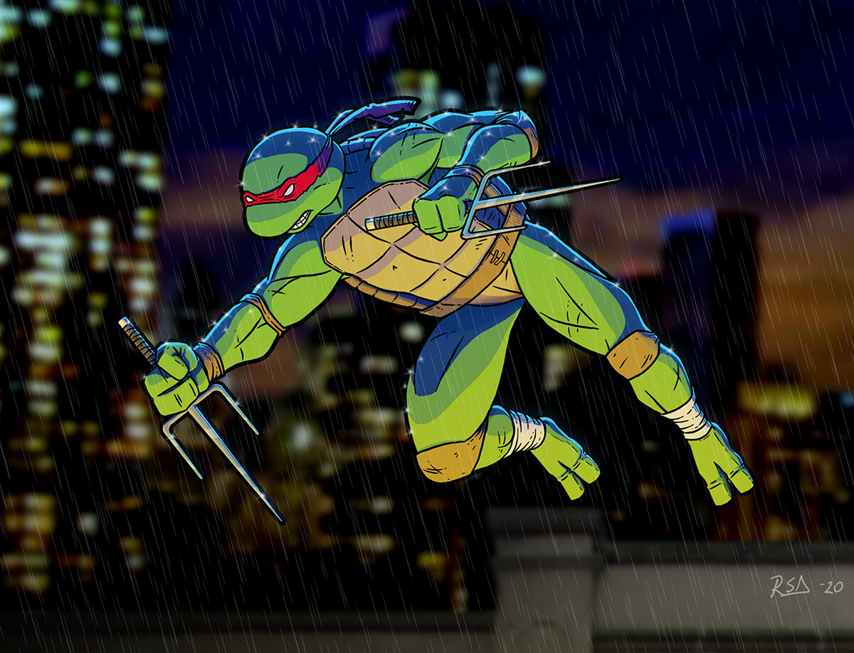 ArtStation - TMNT Raphael