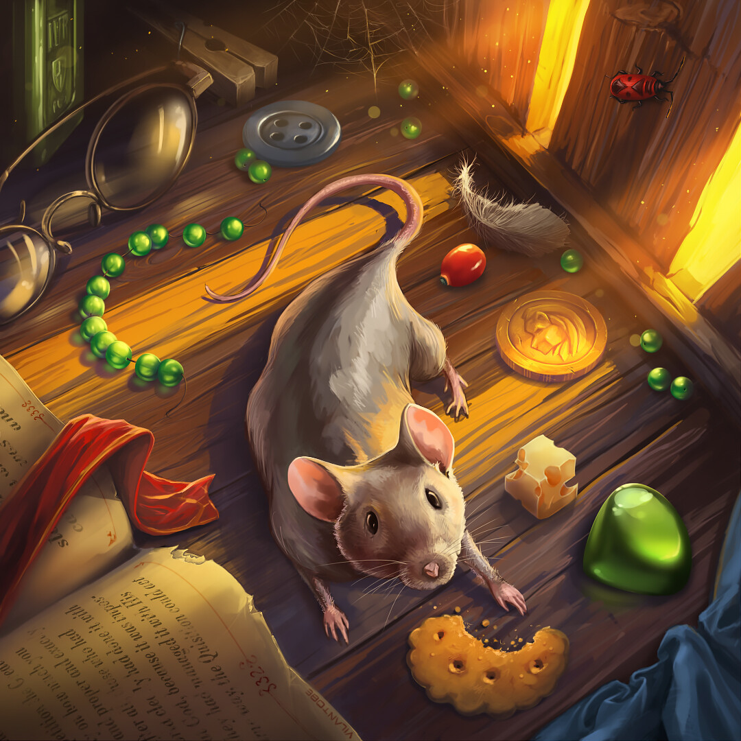 ArtStation - Mouse in the house