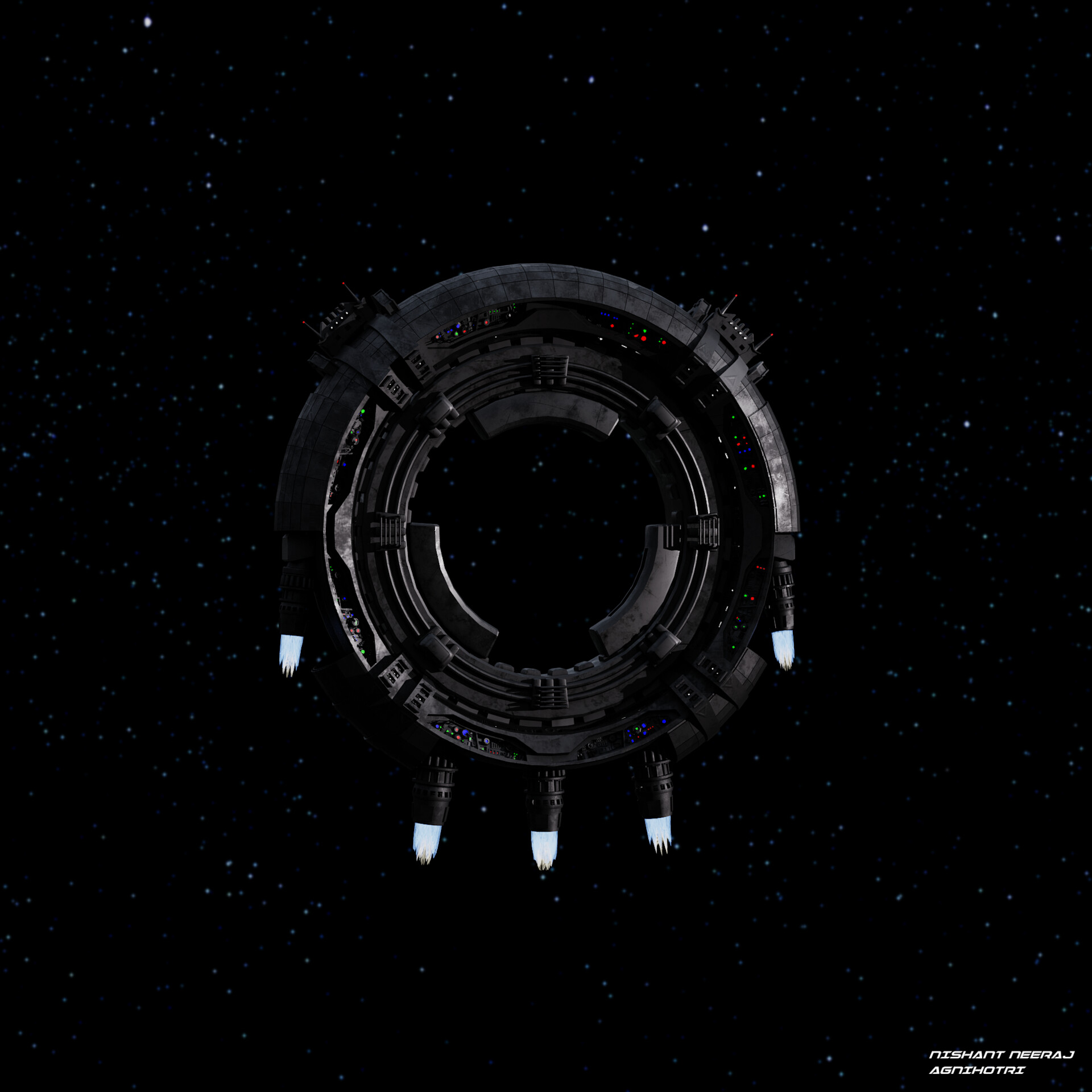 ArtStation Sci-Fi Ring | atelier-yuwa.ciao.jp