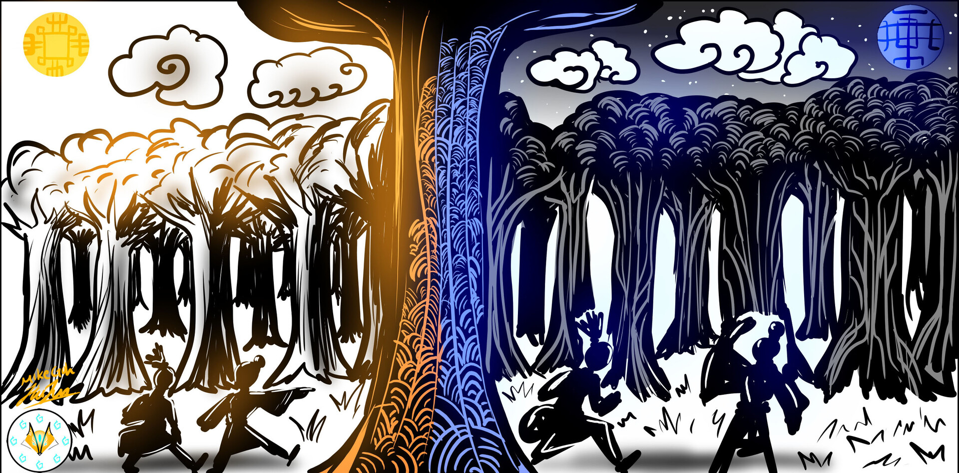 ArtStation - Day & Night