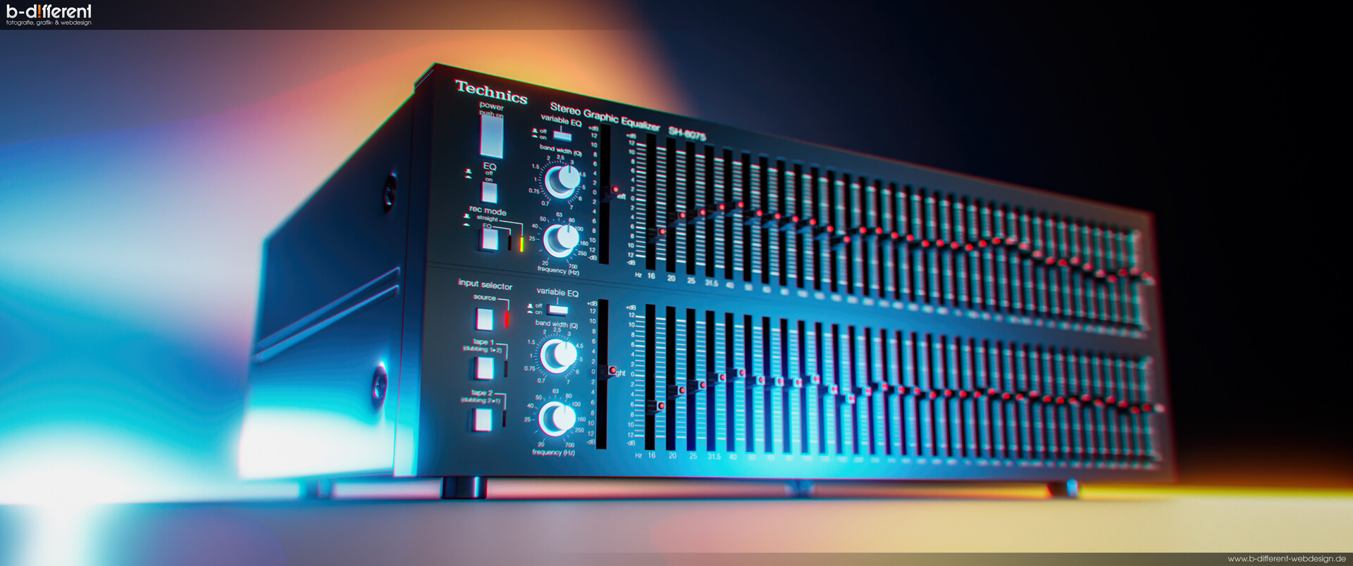 Martin Zimny - Technics SH-8075 Stereo Graphic Equalizer (WIP)