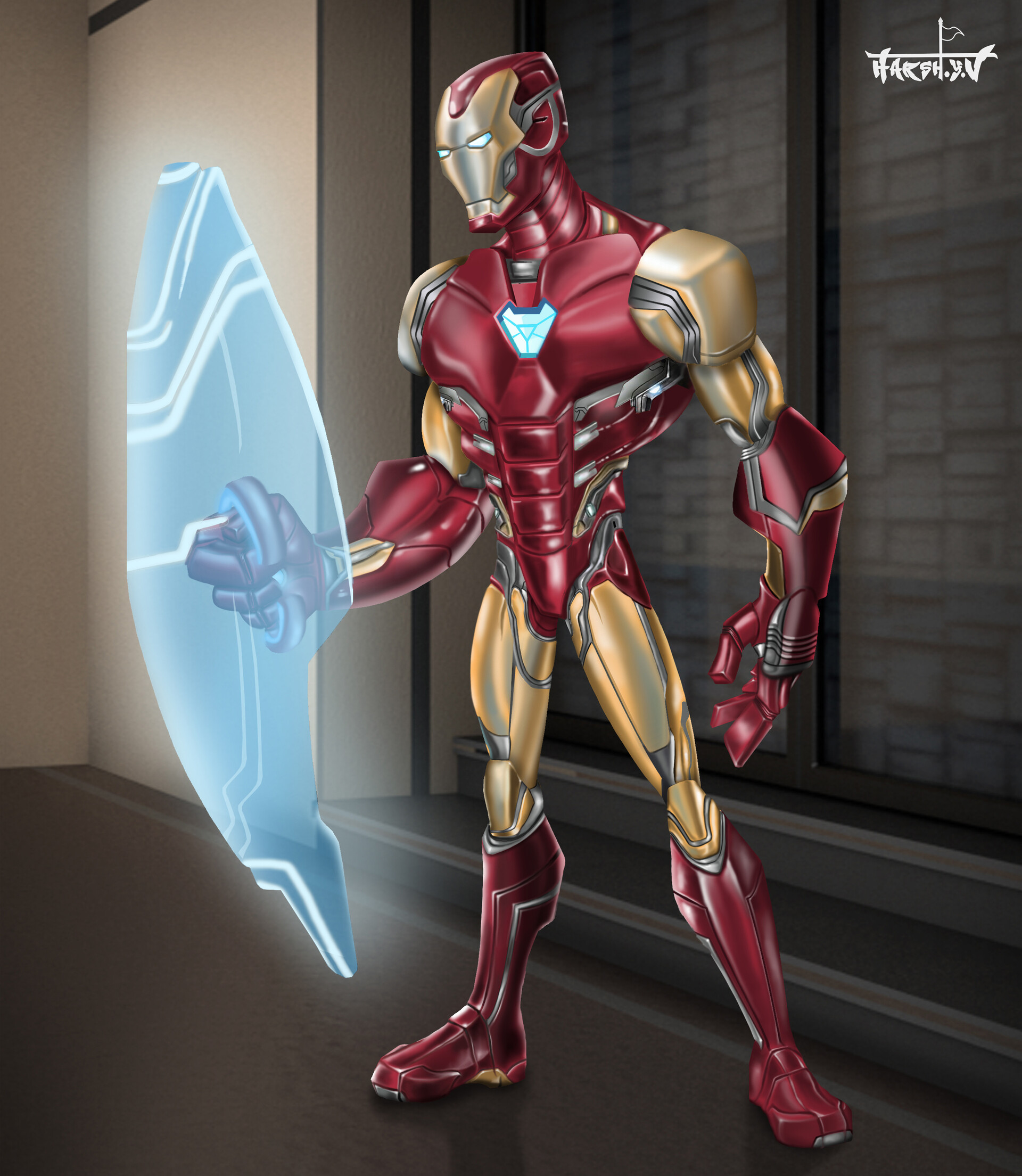 ArtStation - Iron Man Mark 85 Concept Art