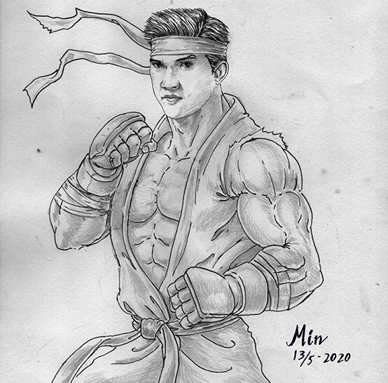 ArtStation - Ryu fan art