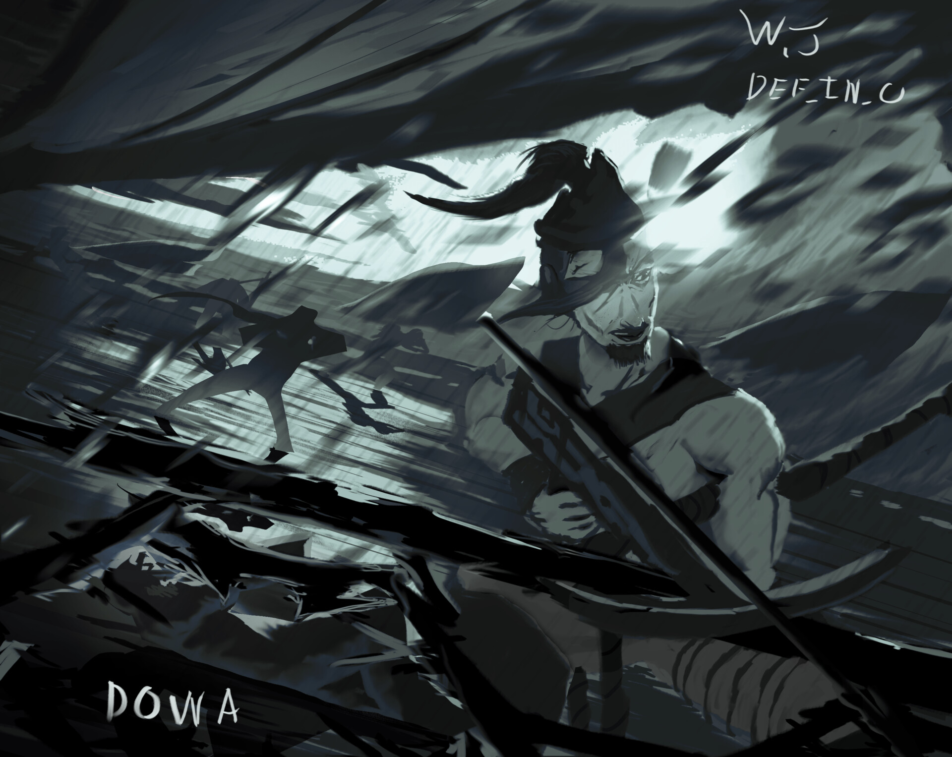 ArtStation - Dowa the fisherman