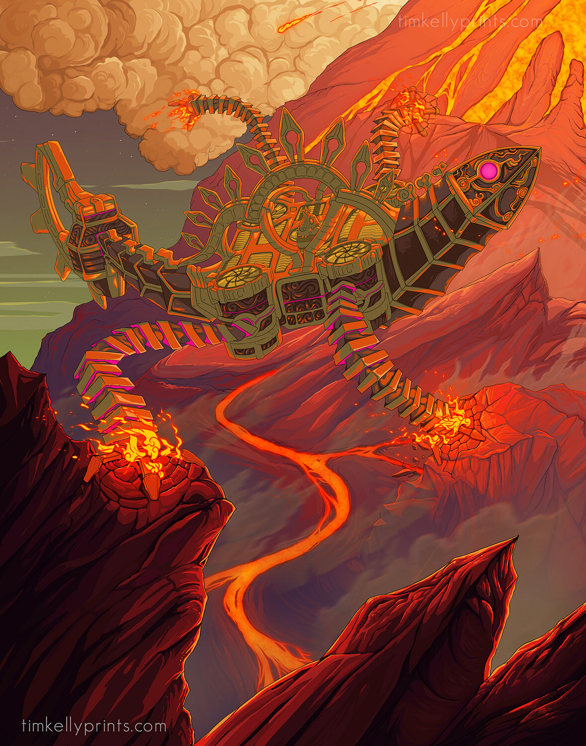 ArtStation - Death Mountain Part 7 of 14 - Zelda Series