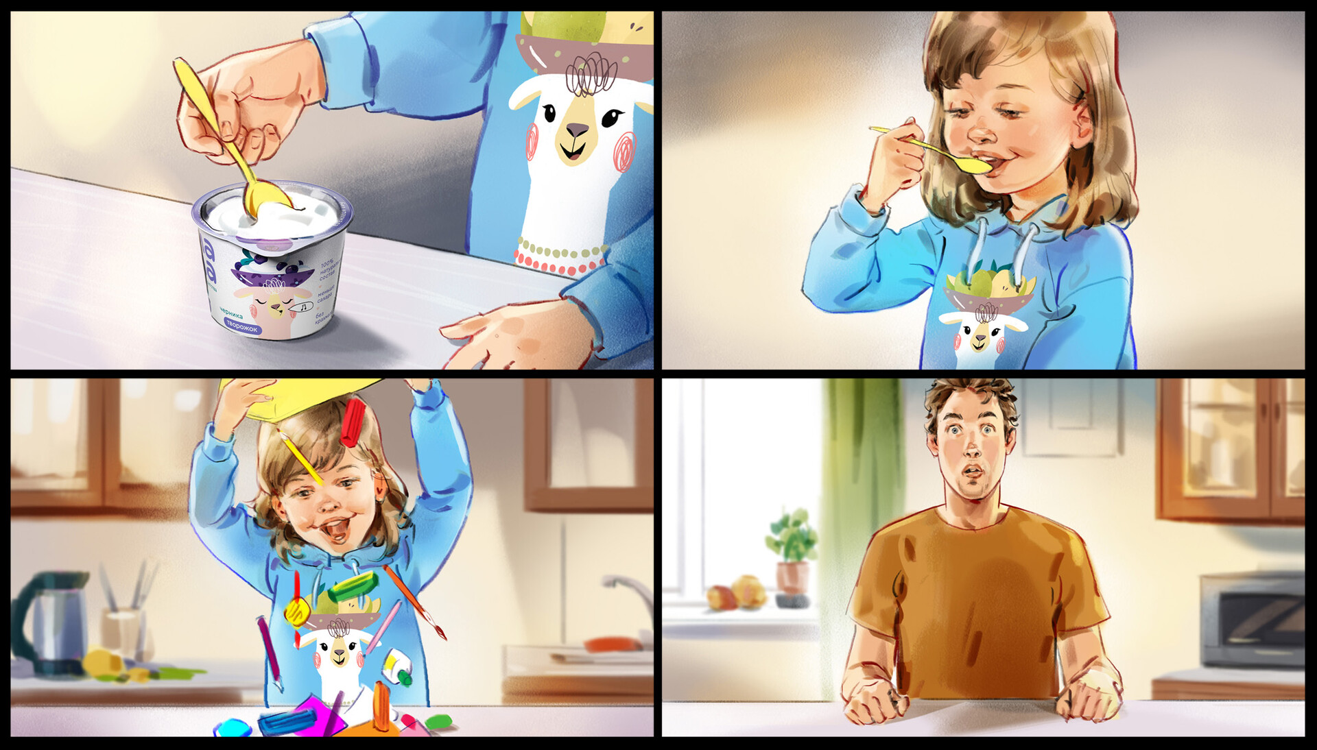 Tv Commercial Storyboard