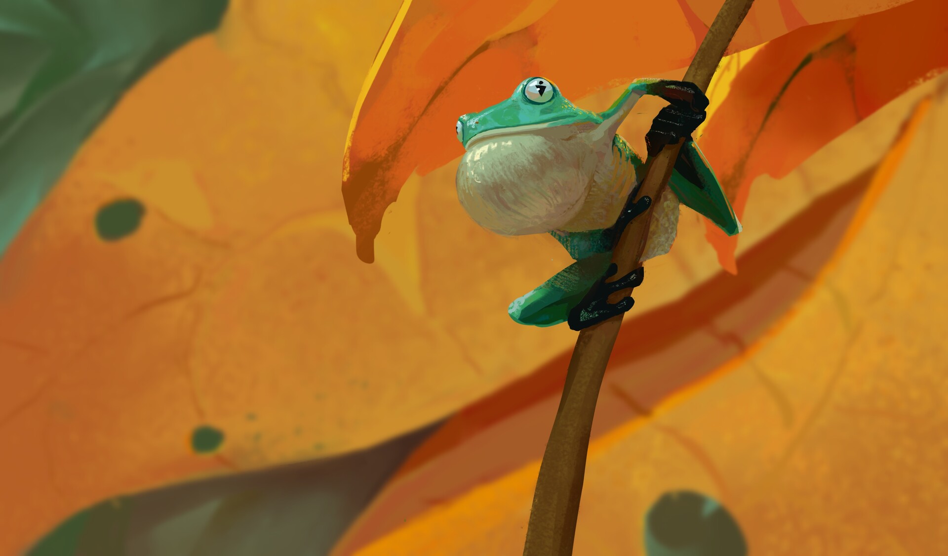 ArtStation - Animals on sticks