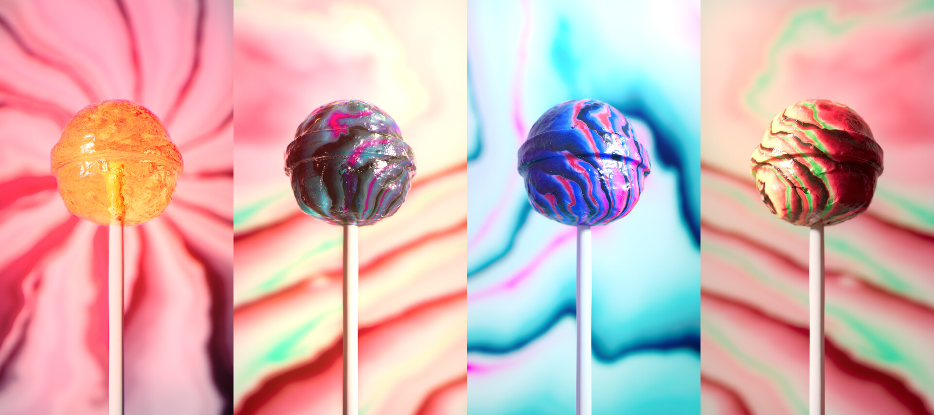 ArtStation - Lollipop (ACES experiment) - procedural workflow, Aaron B