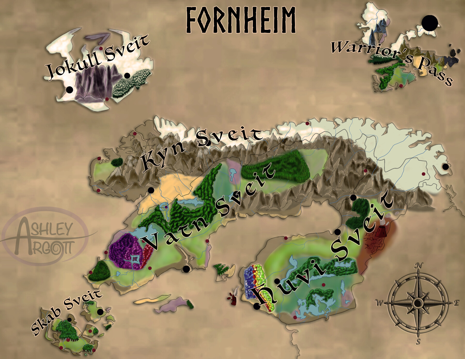 ArtStation - The Fornheim Region