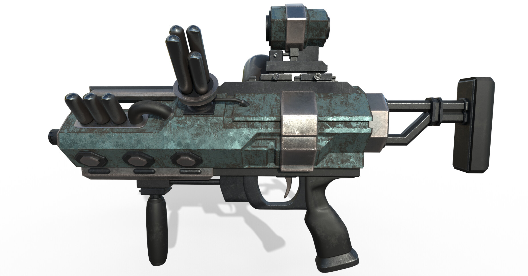 ArtStation - WIP Gun Concept #15