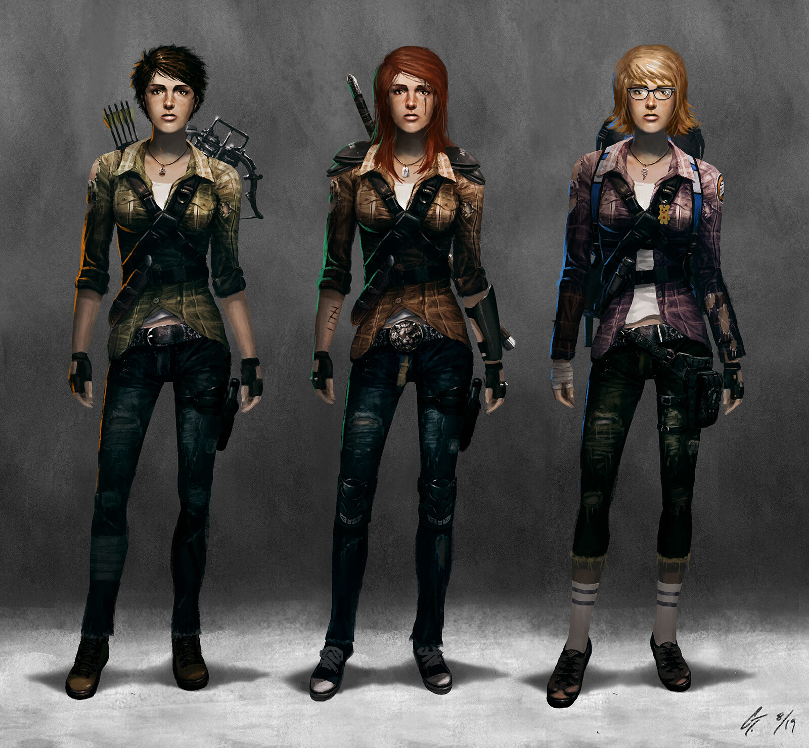 ArtStation - Post Apocalyptic Survivor