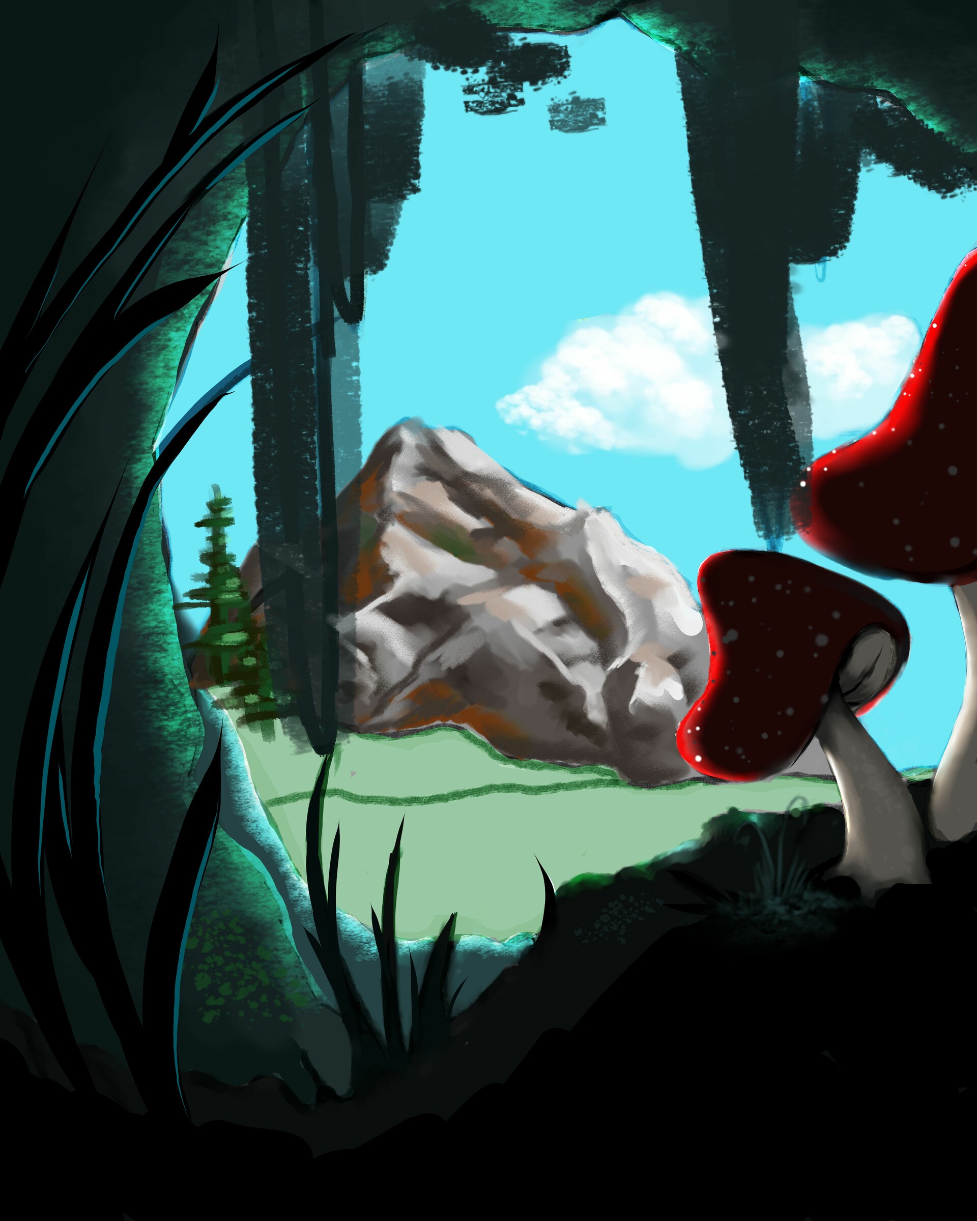 Sarah Clark - Forest Clearing