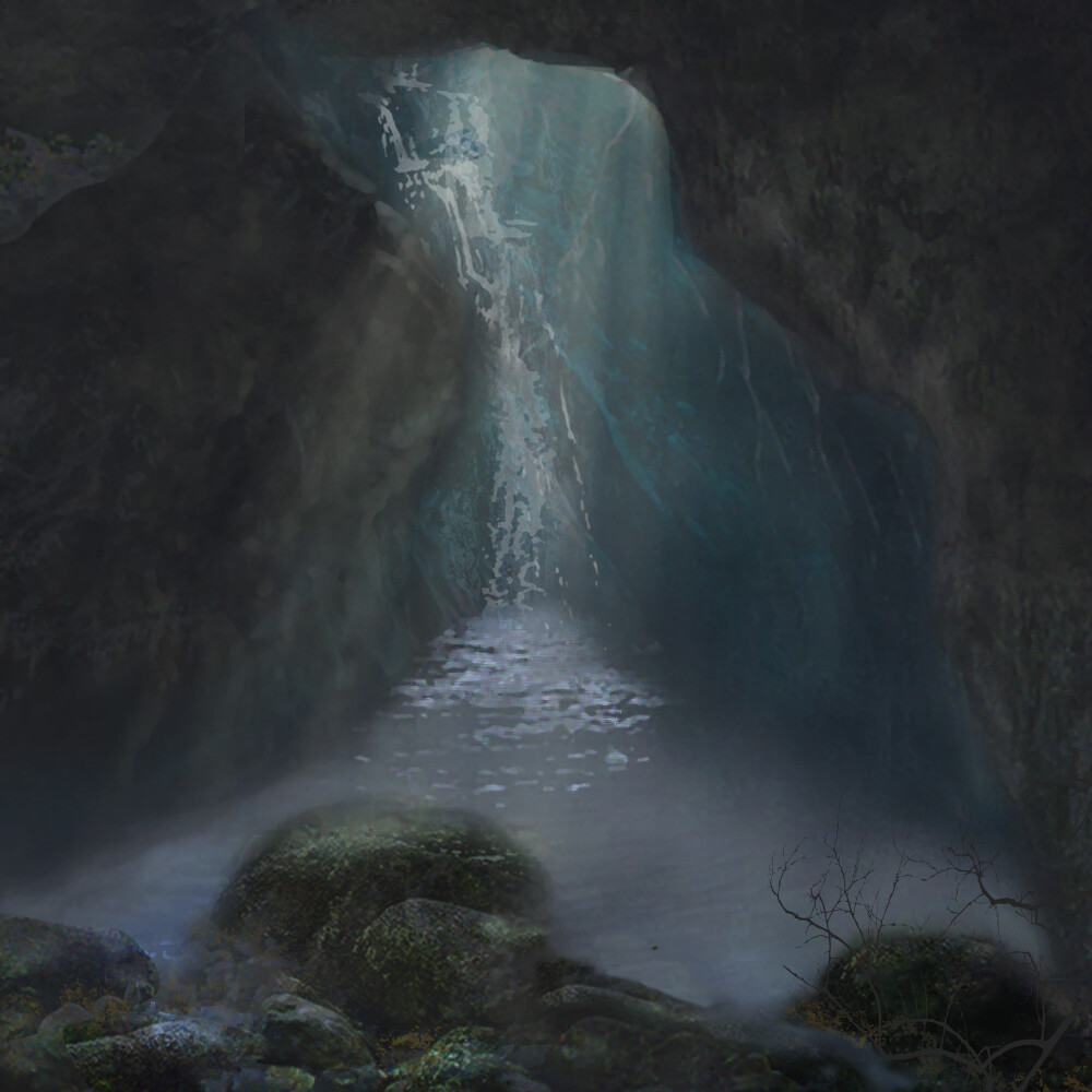 ArtStation - 2D Cave Environment