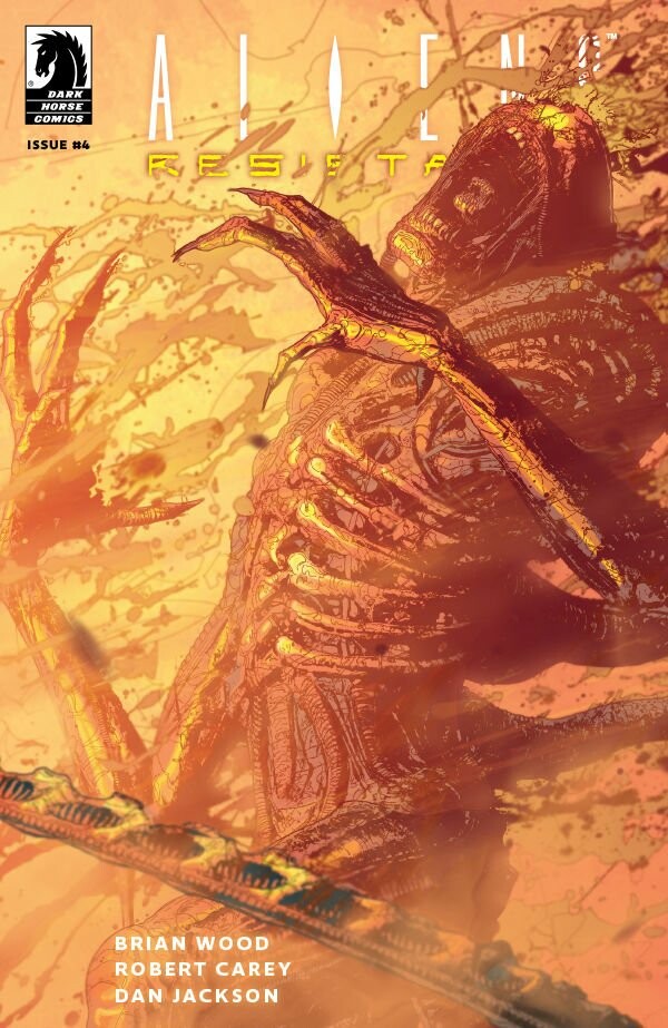 ArtStation - Aliens: Resistance #4 Cover Art