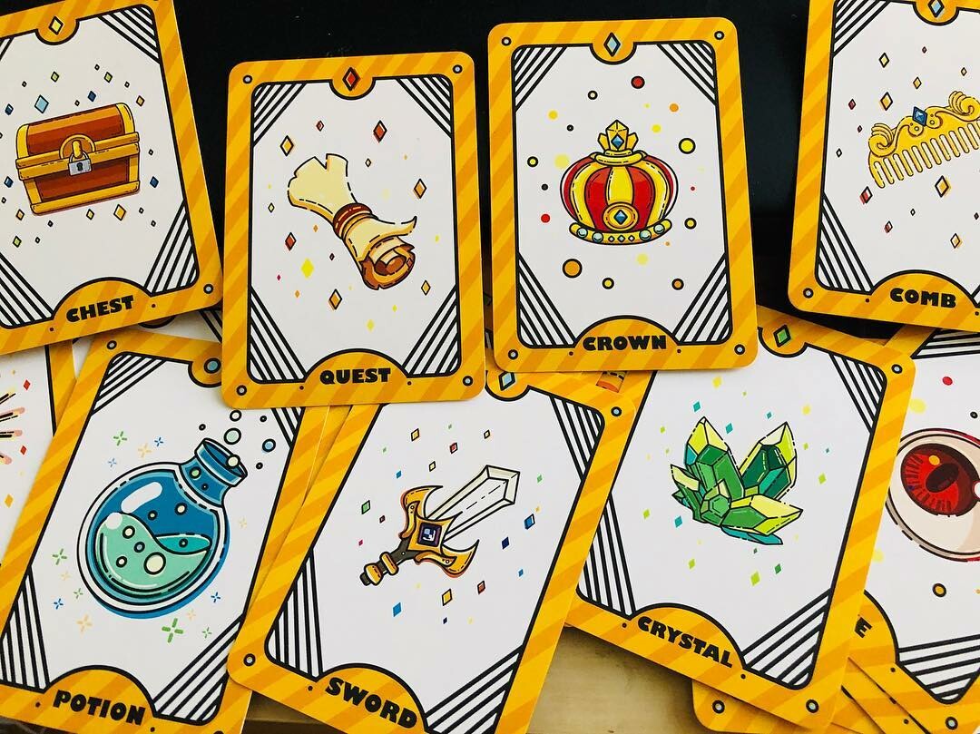 ArtStation - Game Card design