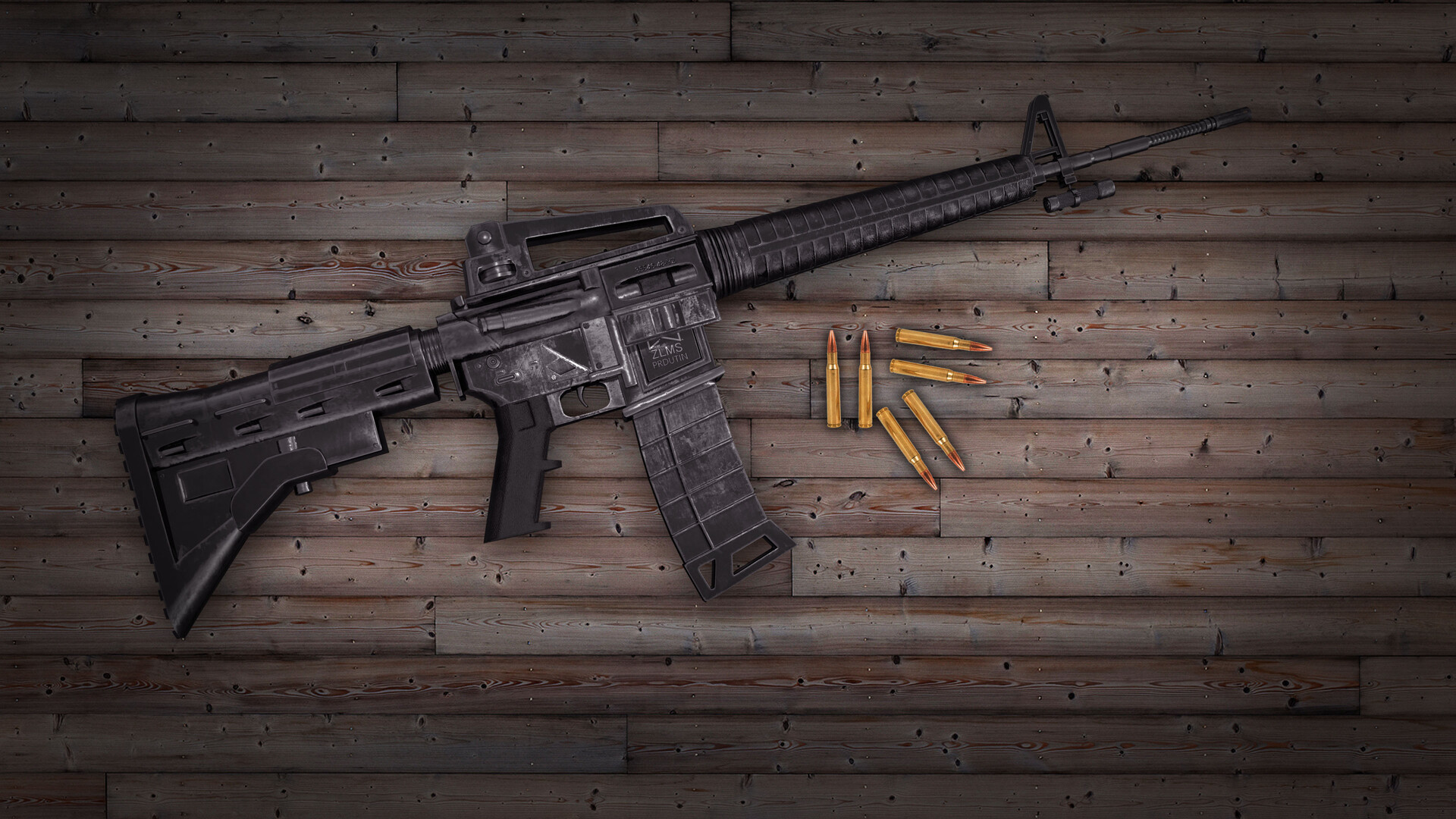 ArtStation - M16A4 Gun Model