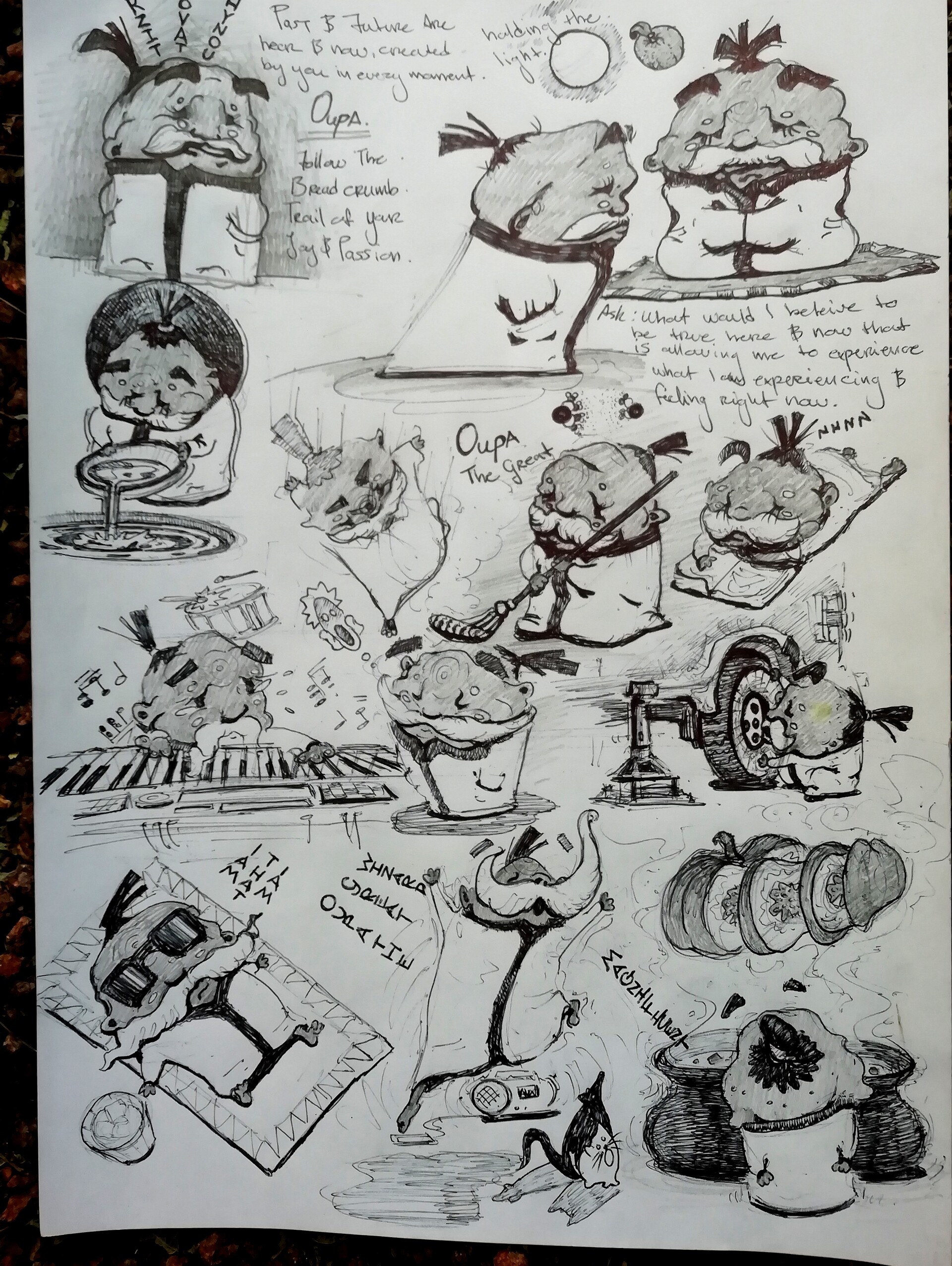 ArtStation - Oupa, the great wizard